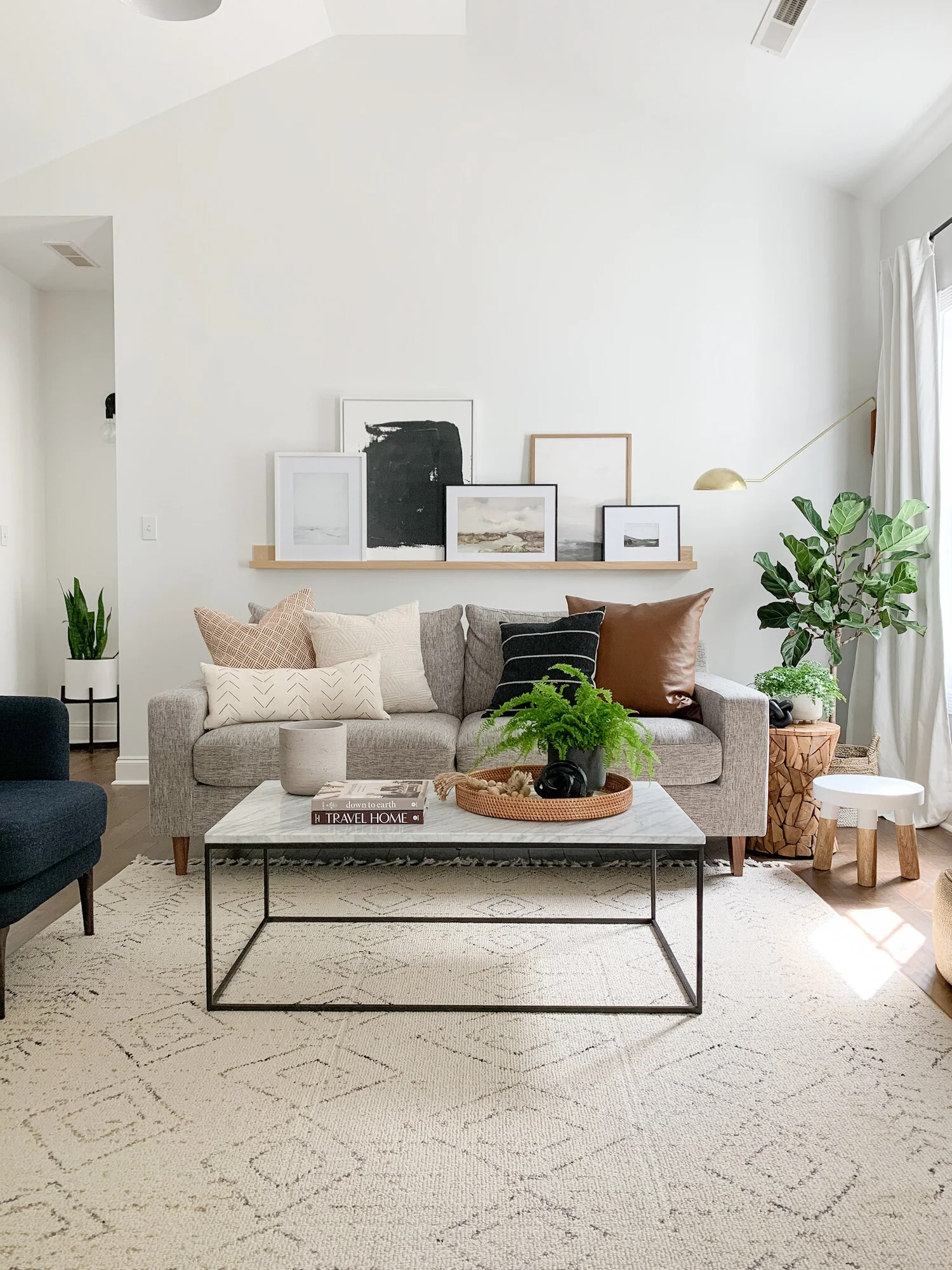 an art ledge diy — The Hardwood Co.