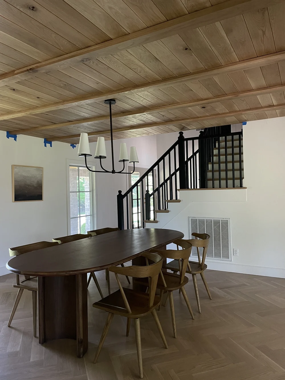 uh oh turned oh wow: a dining room ceiling story — The Hardwood Co.