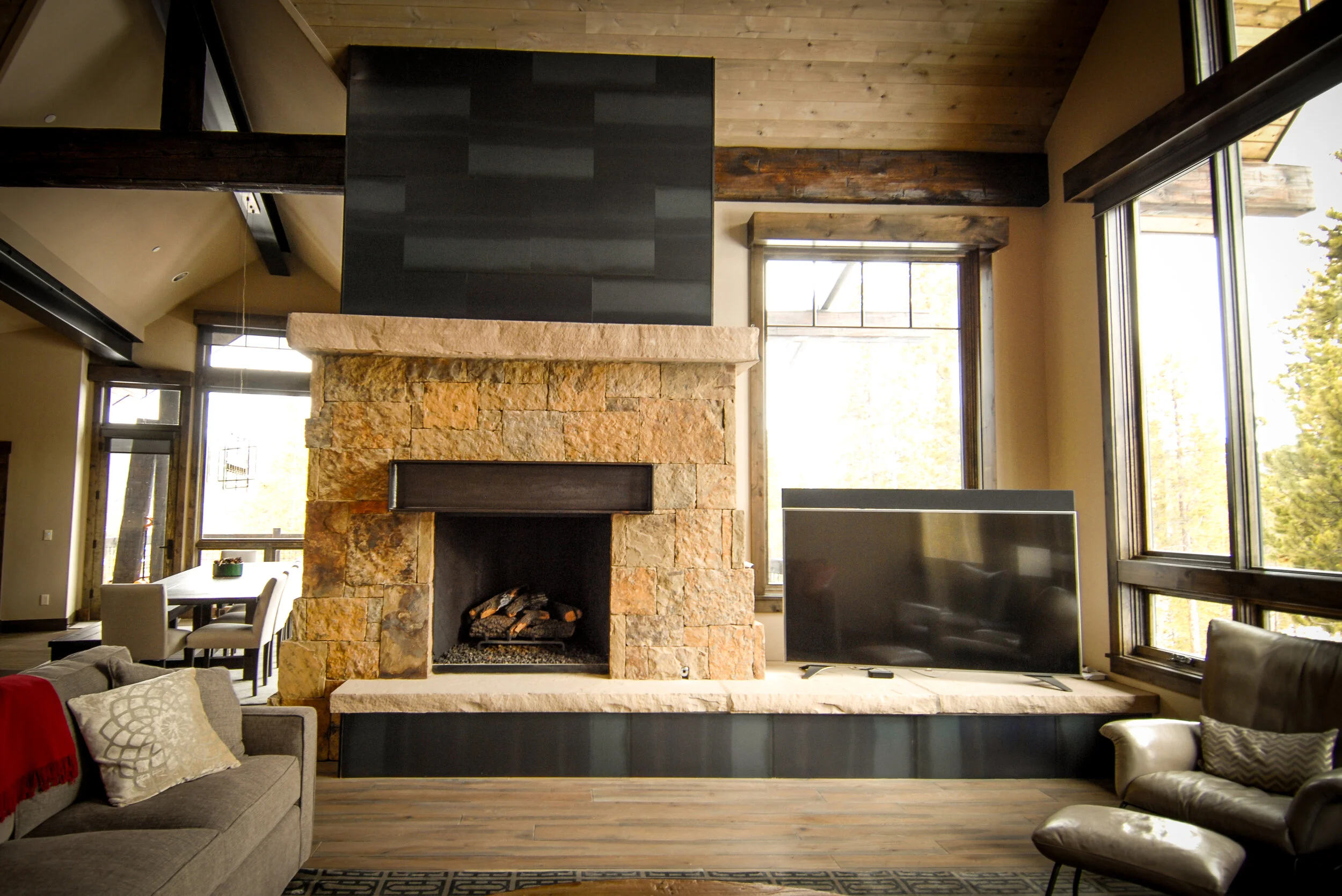 Fireplaces — Buffalo Mountain Metals