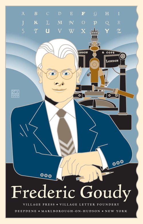 McLean County Museum of History acquires “Frederic Goudy” poster — Rex ...