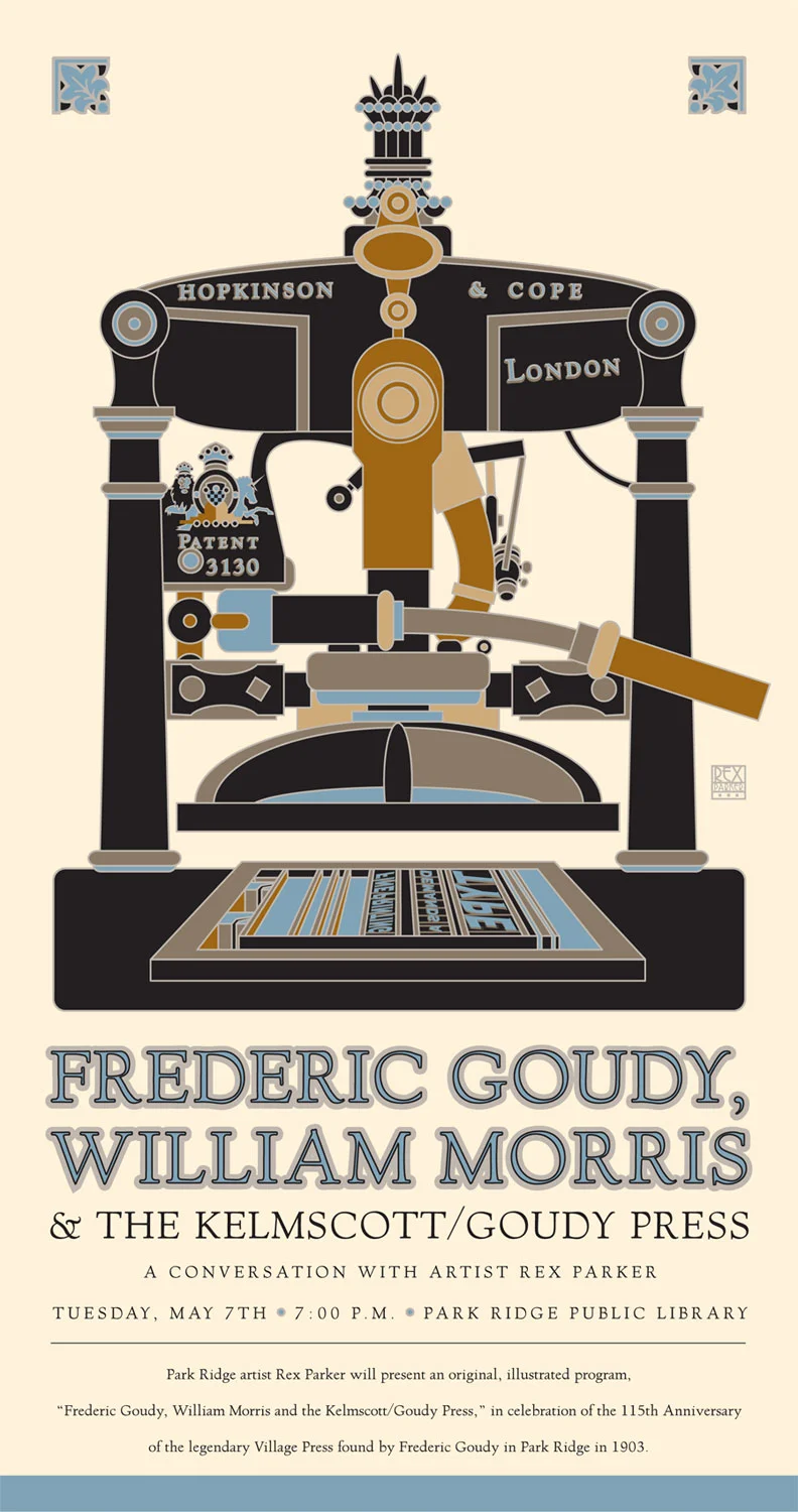 "Frederic Goudy, William Morris and the Kelmscott/Goudy Press" Park ...