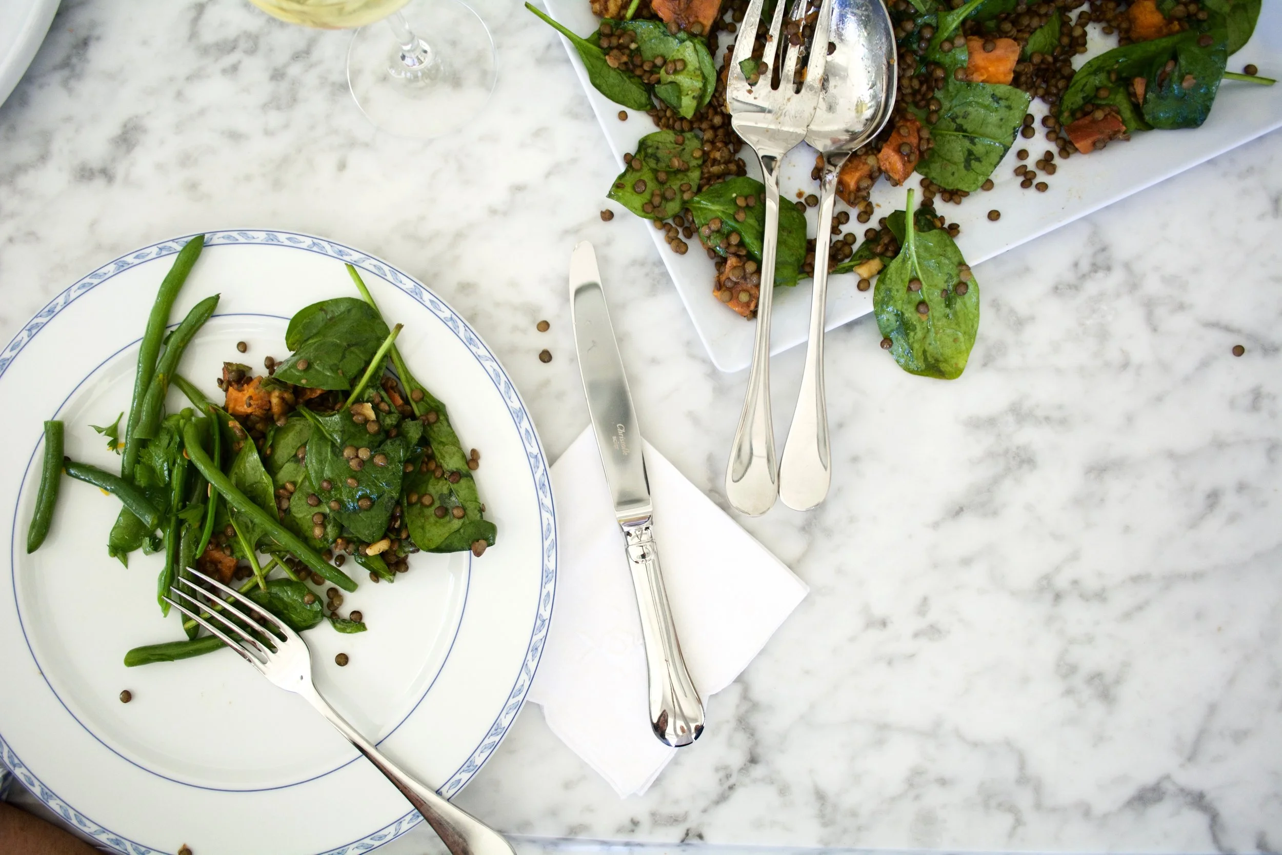 SALAD MENU Greens Grains