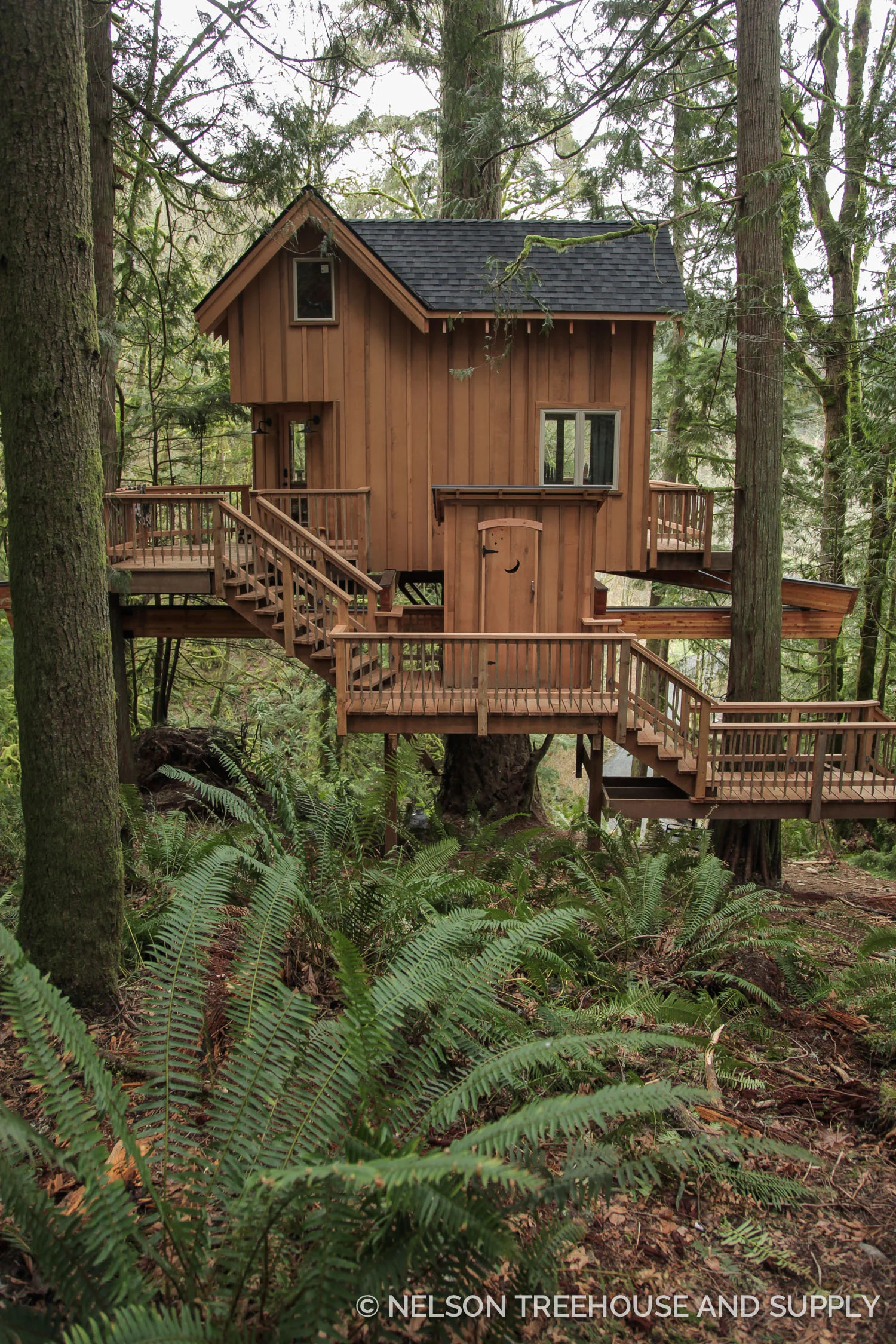 Photo Tour: Ski Lodge Treehouse — Nelson Treehouse