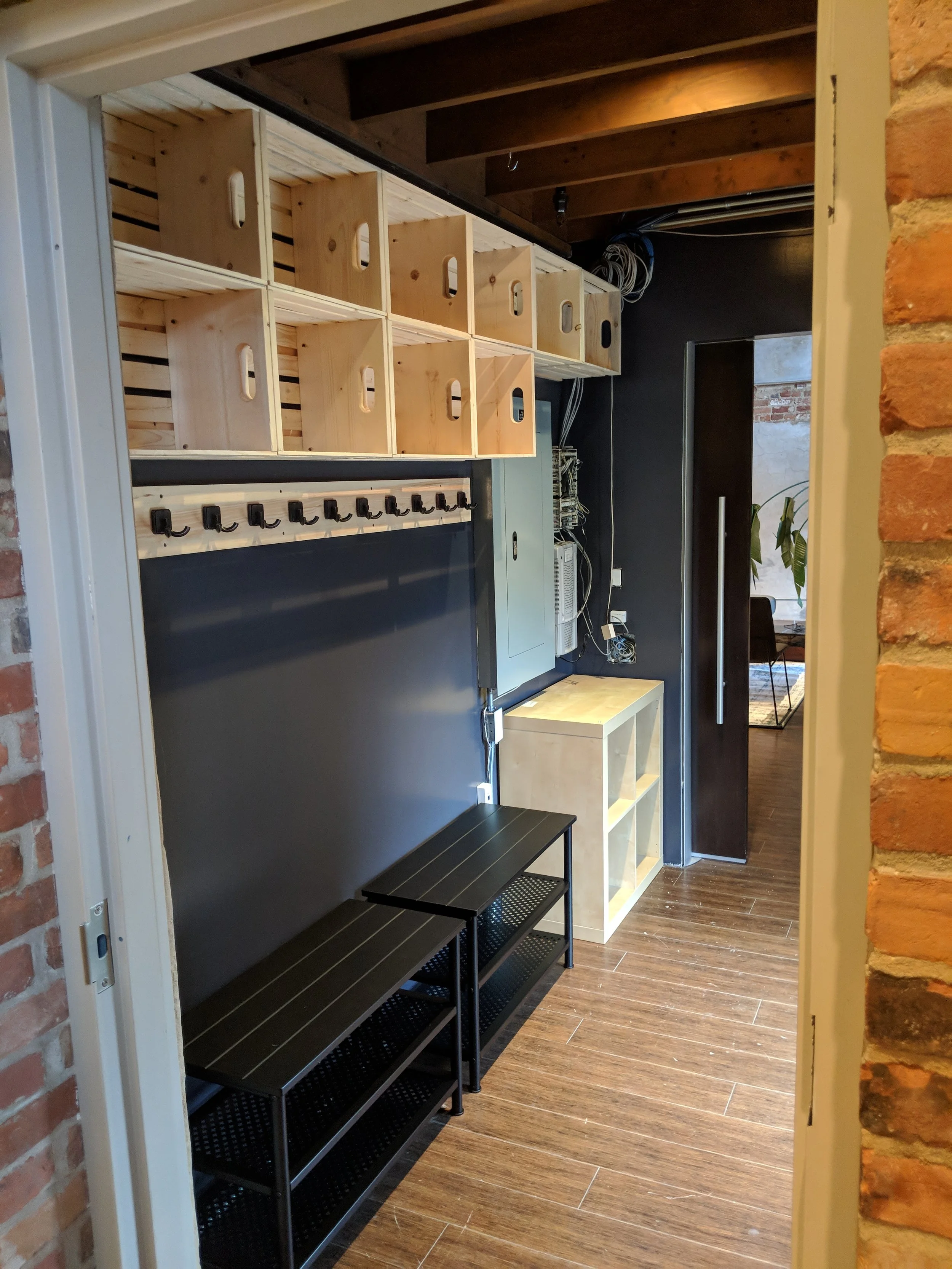 Coat Room/Cubbies — Fix-It Friend | Handyman Services in Downtown Toronto
