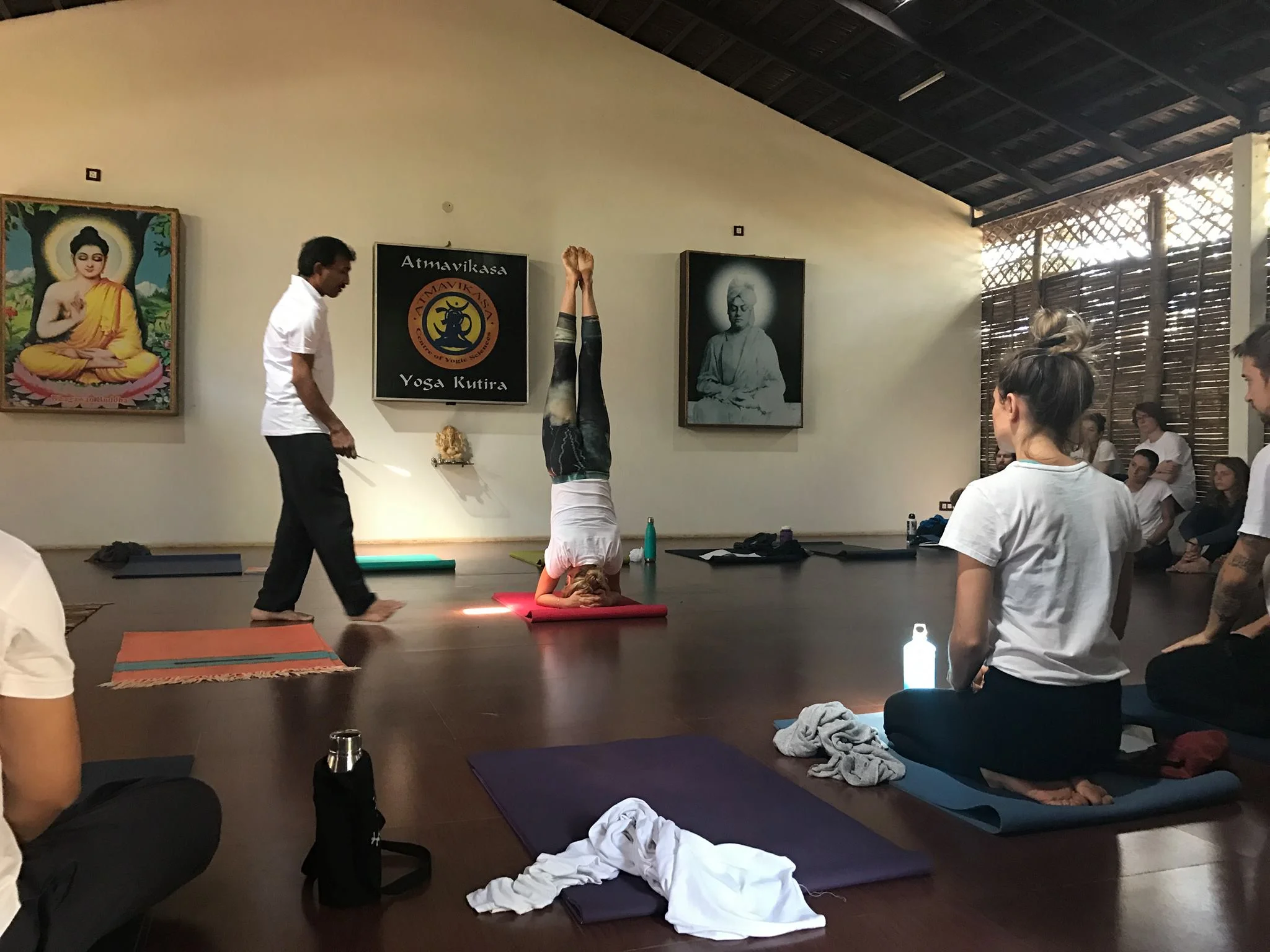 Atmavikasa|Traditional Hatha Yoga in Mysore| Yoga Therapy TTC | NO INJURY YOGA| Back bending ...