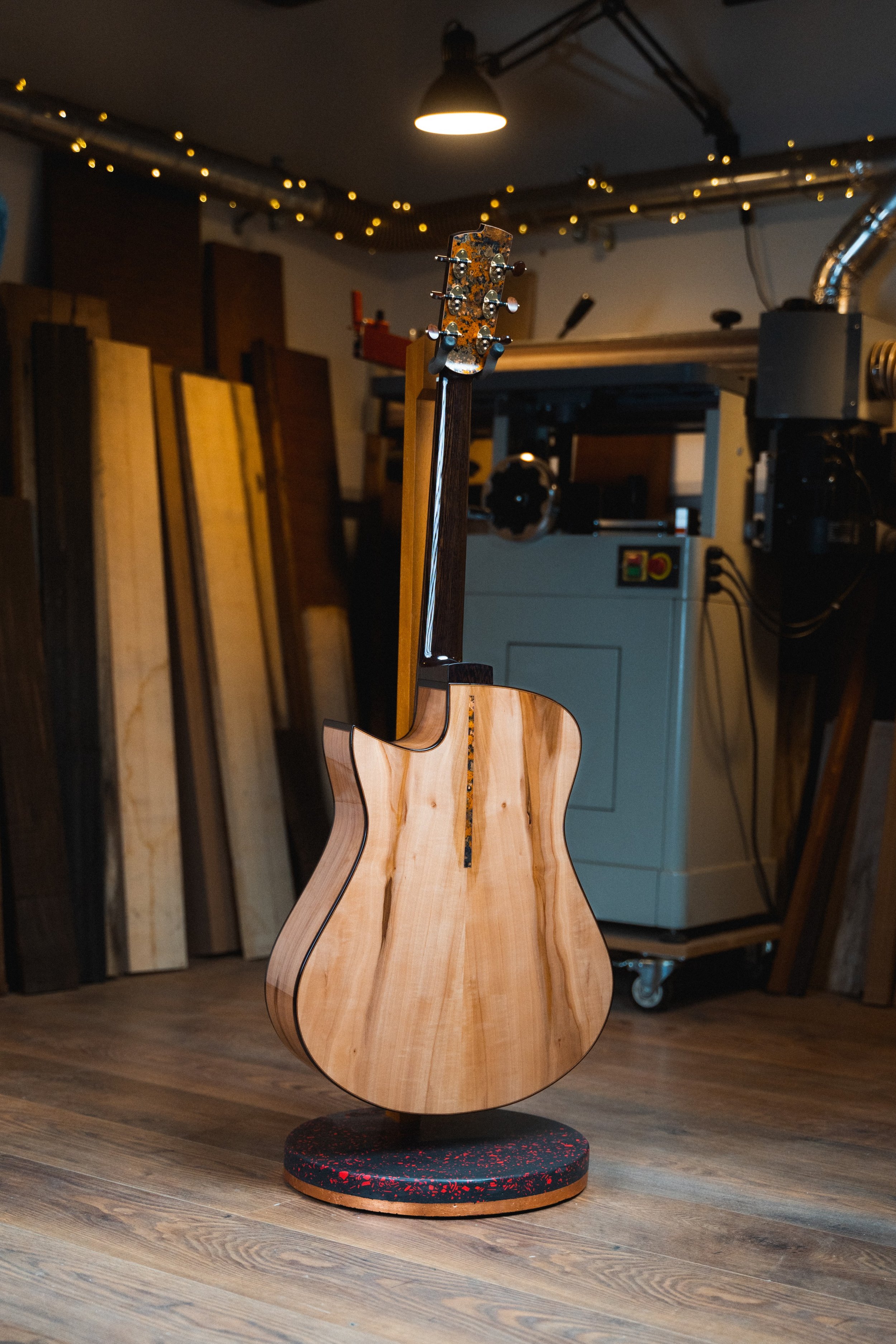 'Clemmie' - Adirondack Spruce / English Maple - Model M14 — Tom Sands Guitars