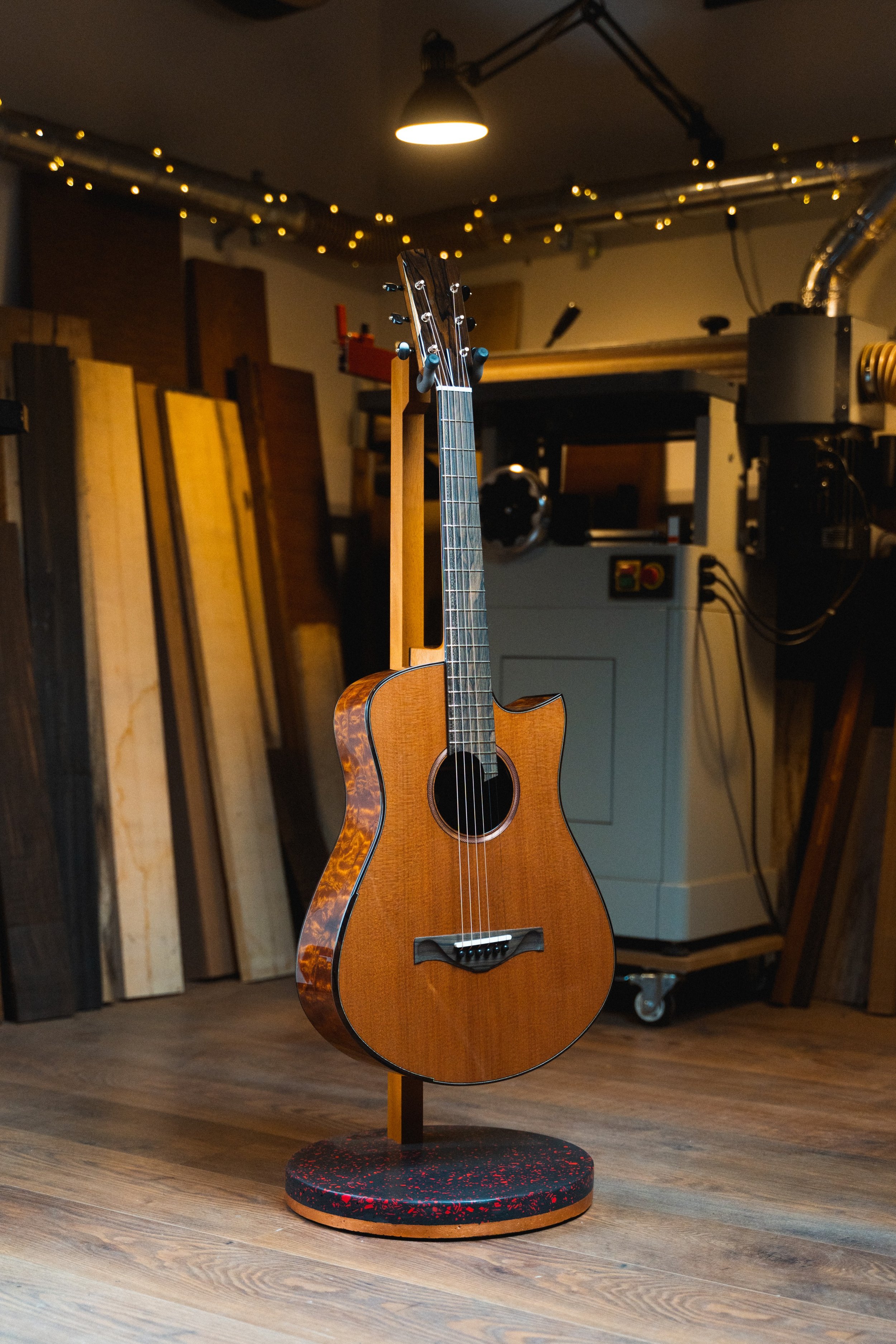 'Scarlett' - Mahogany / Redwood / Model S 12 — Tom Sands Guitars