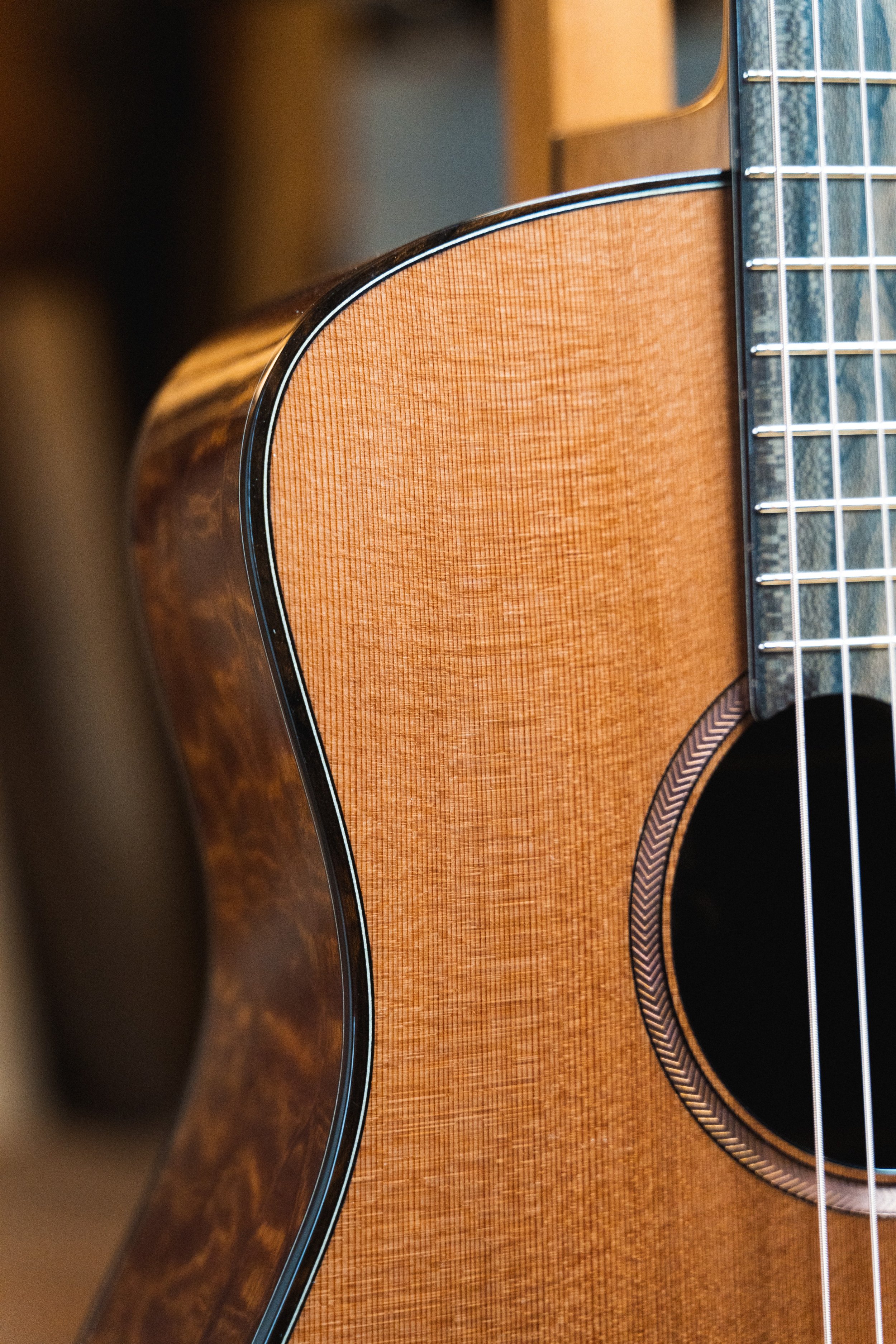 'Scarlett' - Mahogany / Redwood / Model S 12 — Tom Sands Guitars