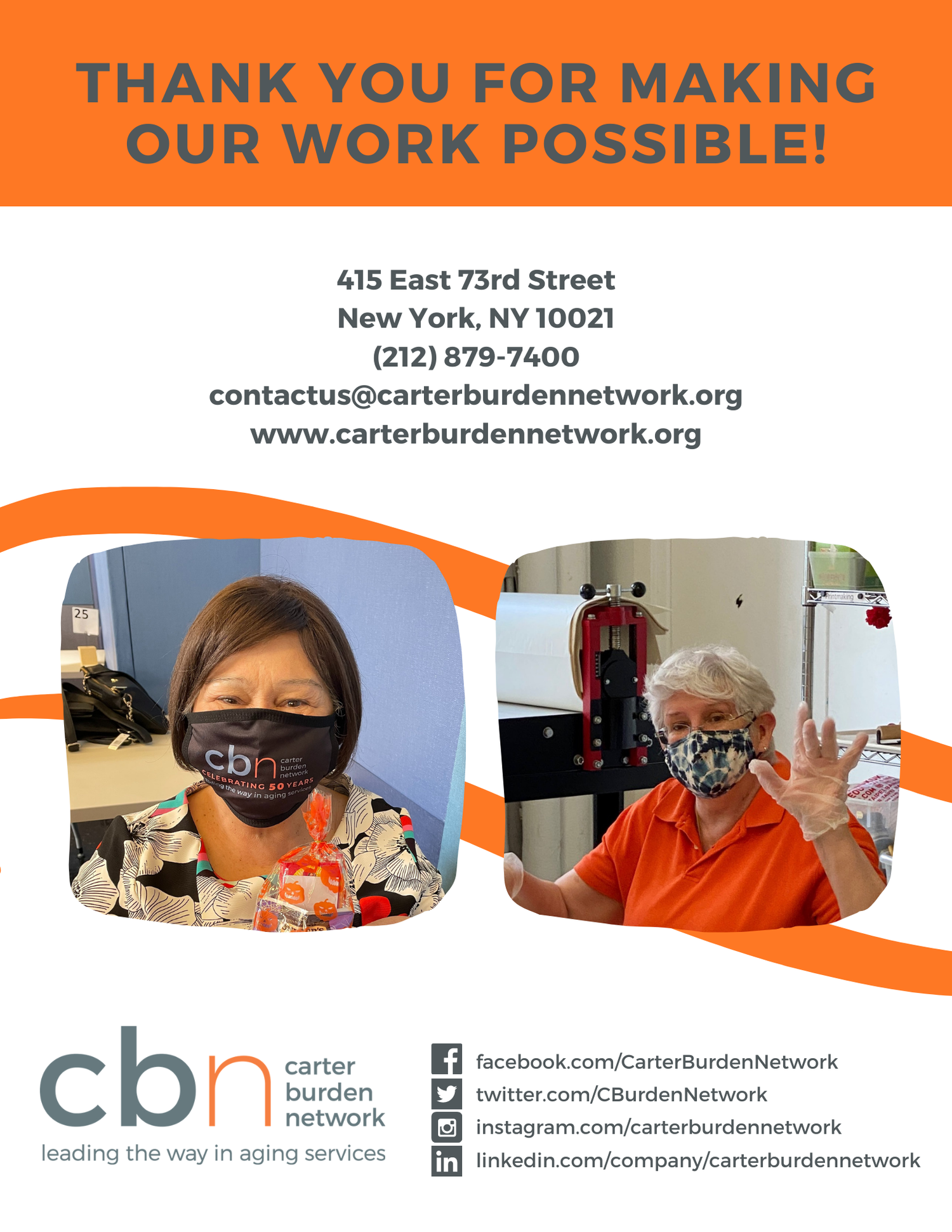 Annual Report 2022 — Carter Burden Network