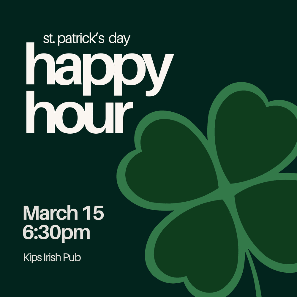 Happy Hour at Kip’s Irish Pub — Our Lady of Grace Catholic Church