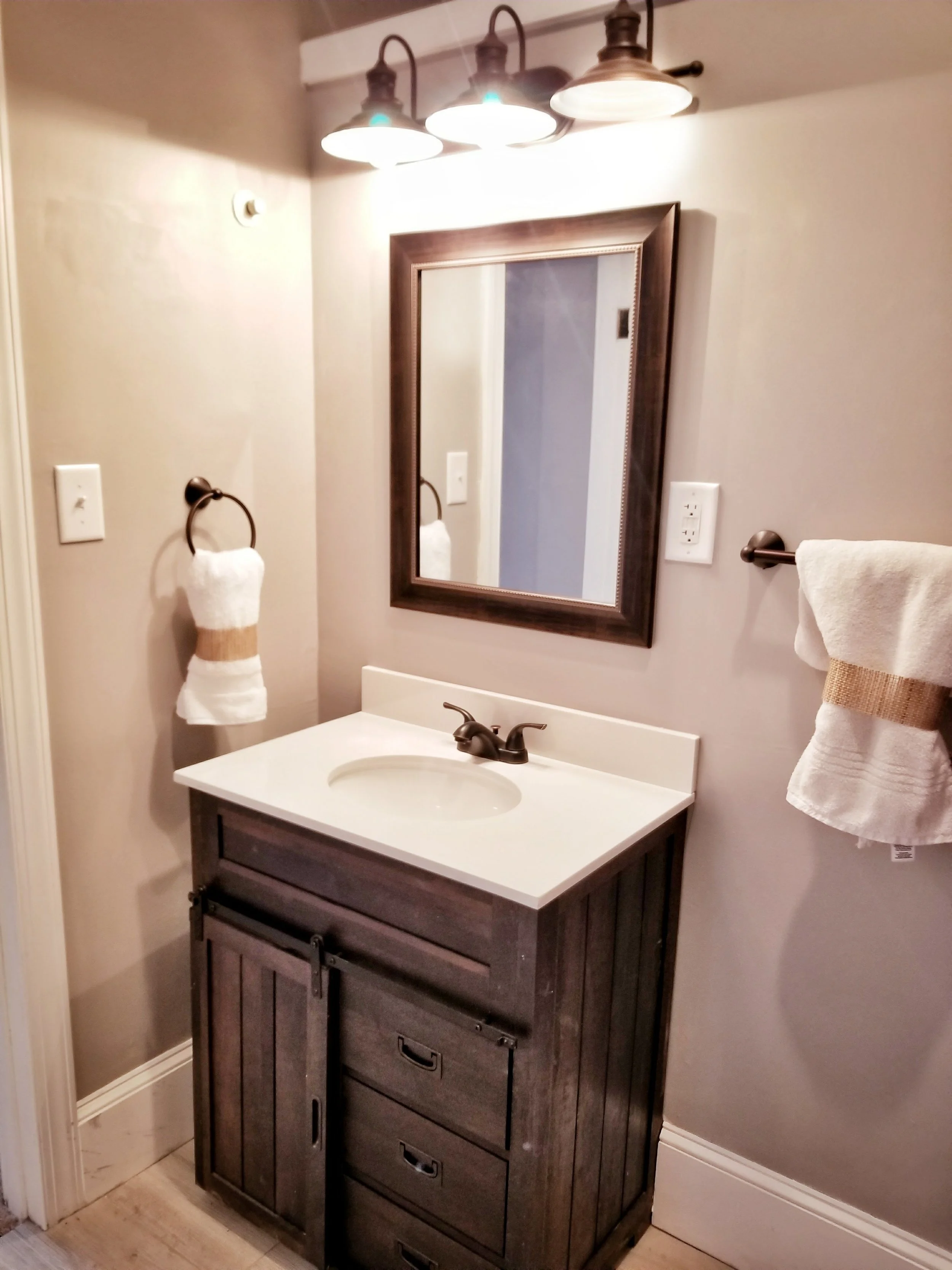 Bathrooms/Laundry Rooms — Iron Space Designs