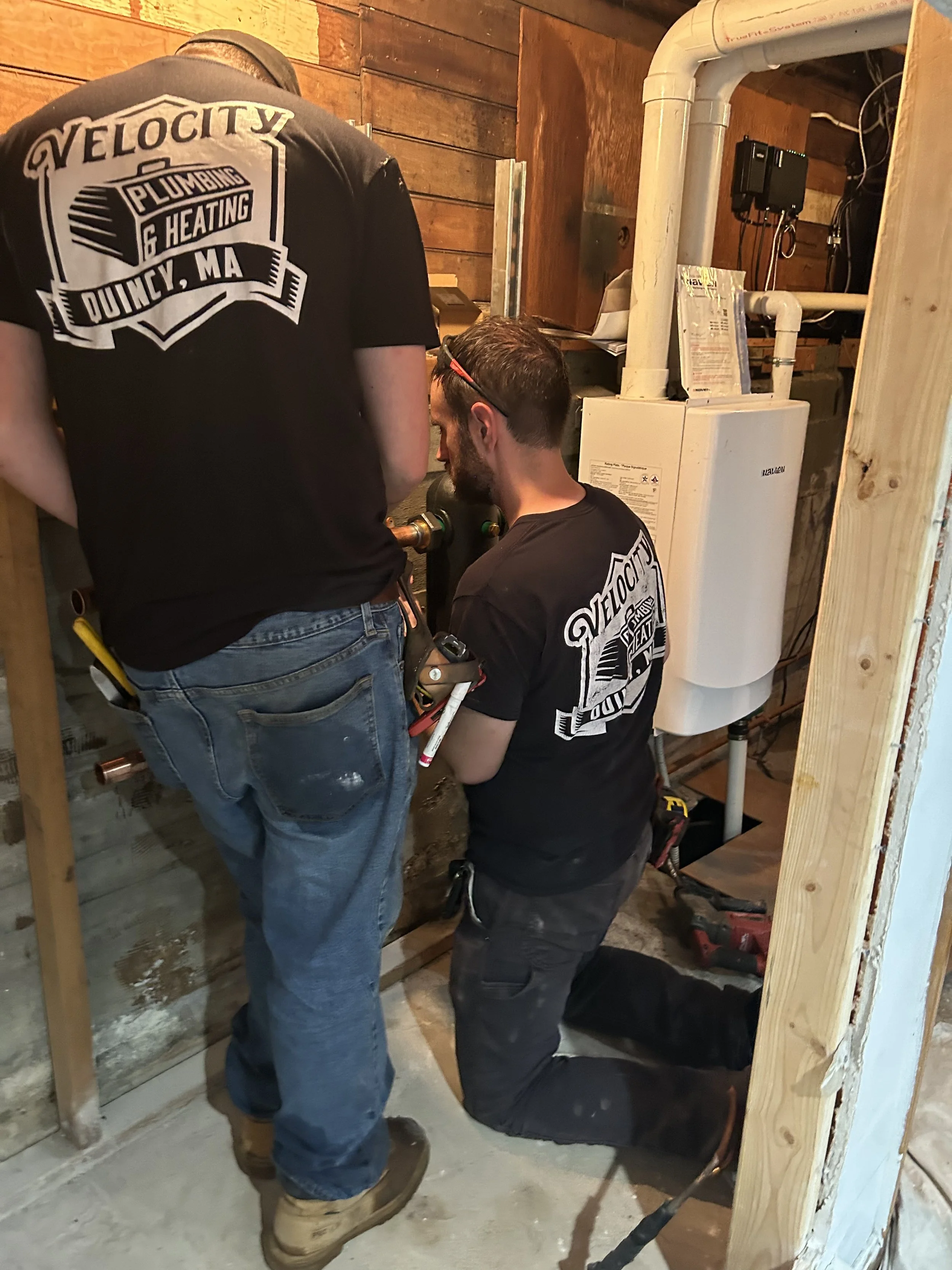 Kitchen bath boiler furnace — Velocity Plumbing & Heating LLC