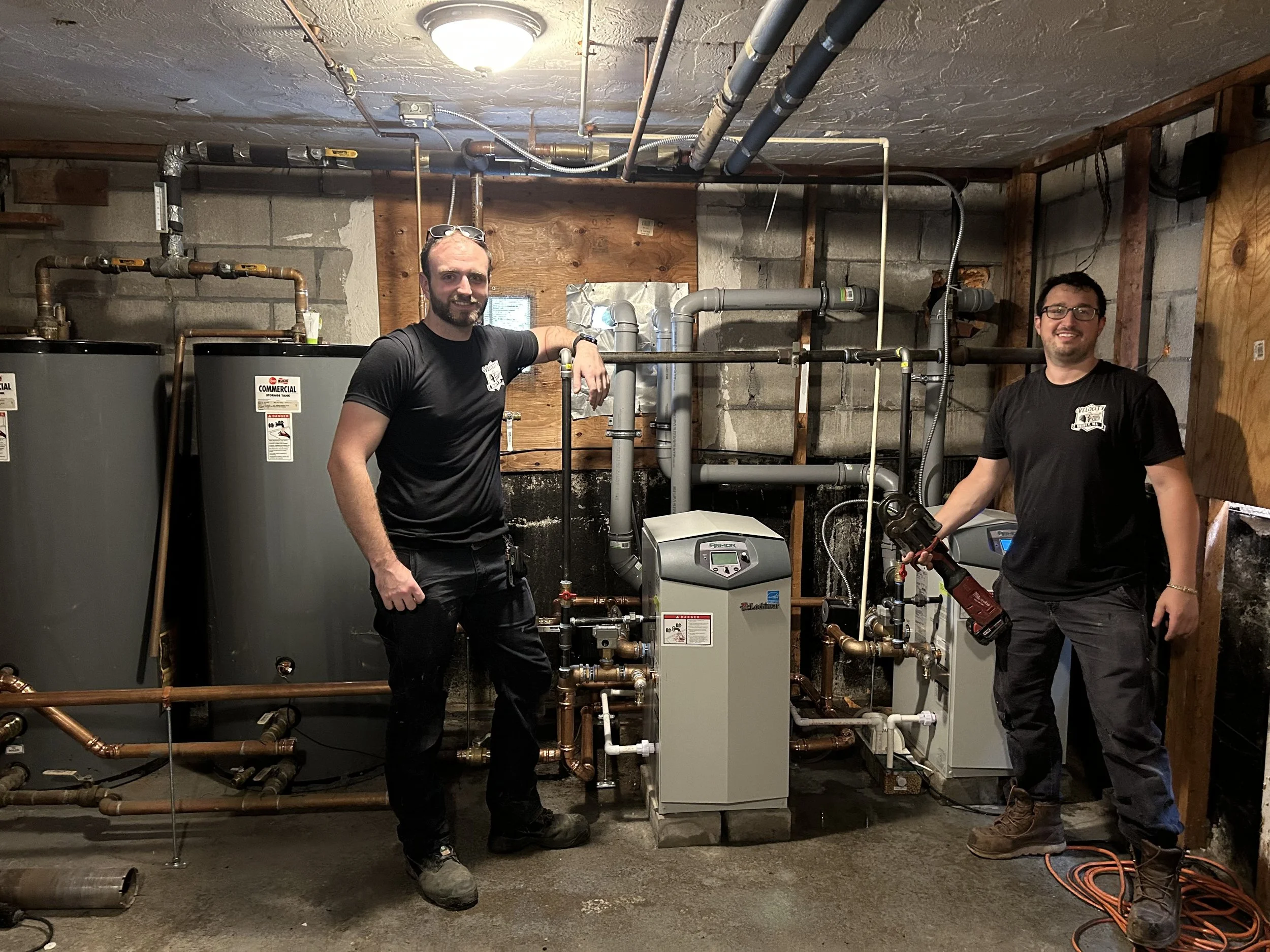 Kitchen bath boiler furnace — Velocity Plumbing & Heating LLC
