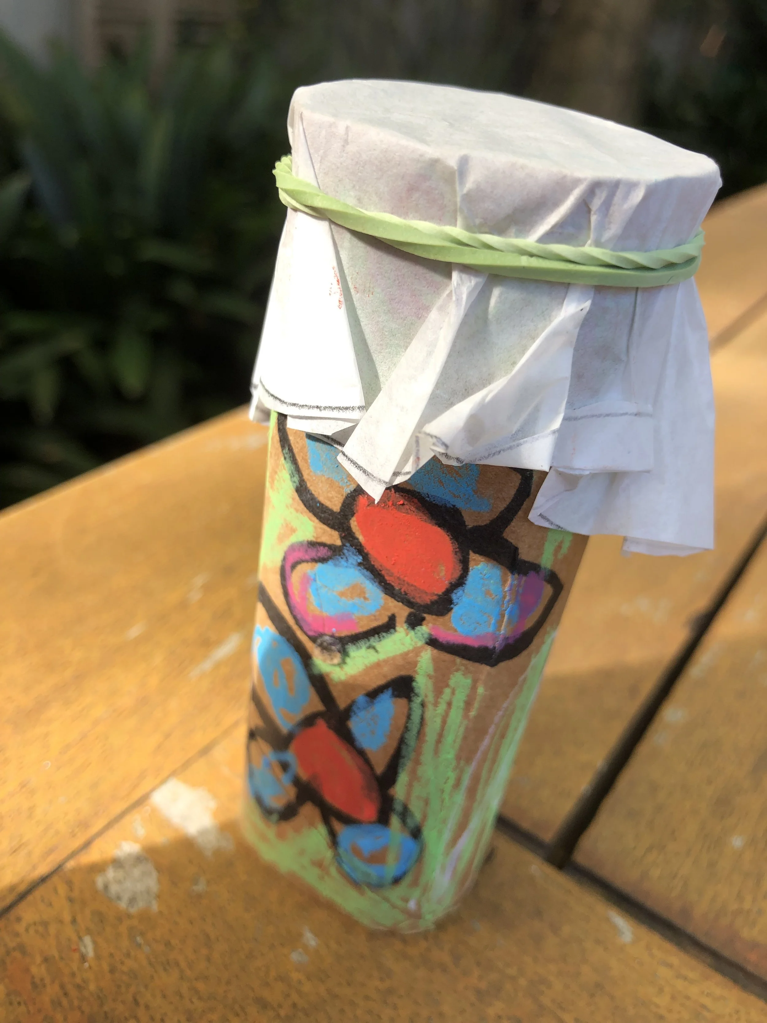 Making toys, making noise! — little bluebirds
