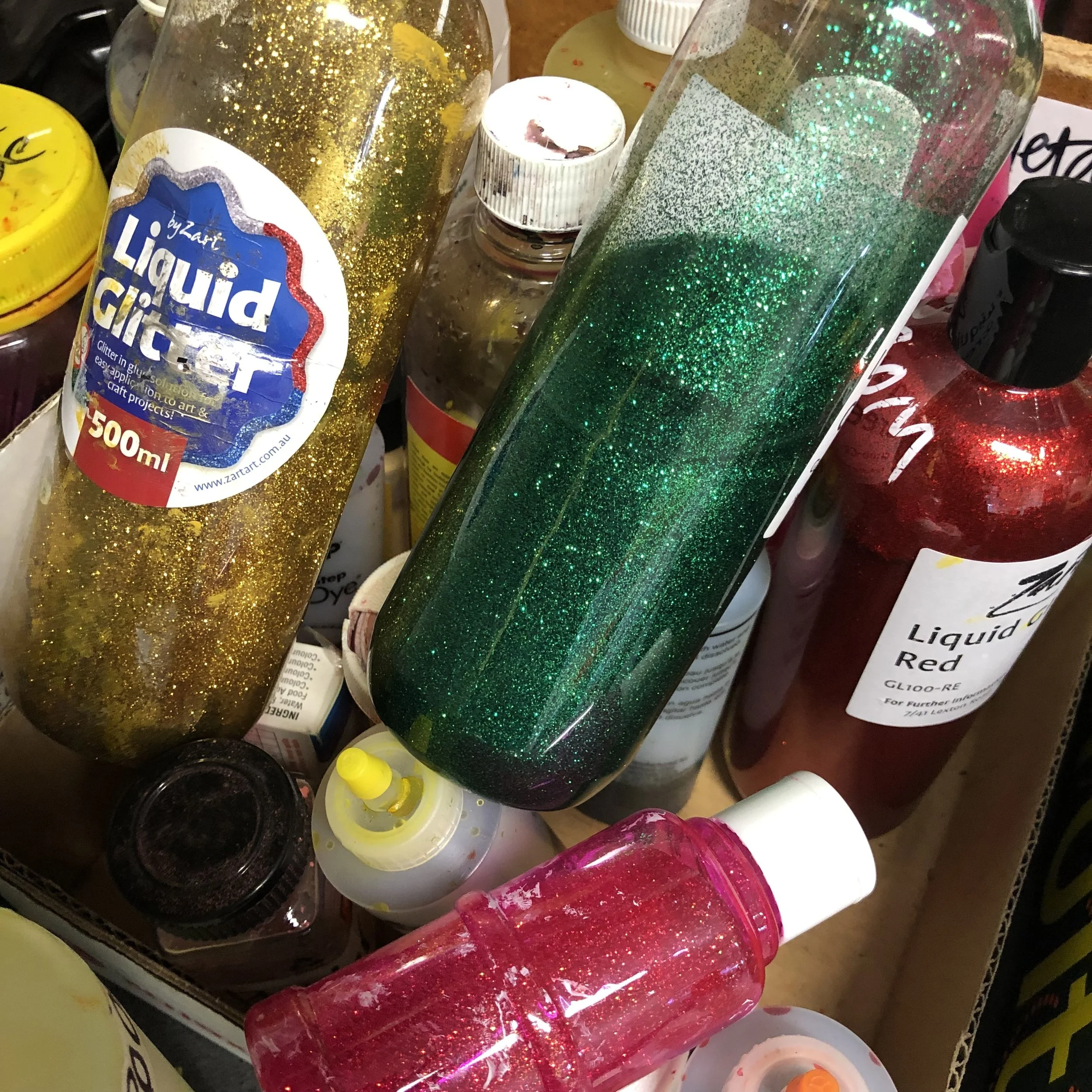 Why glitter has lost its sparkle — little bluebirds