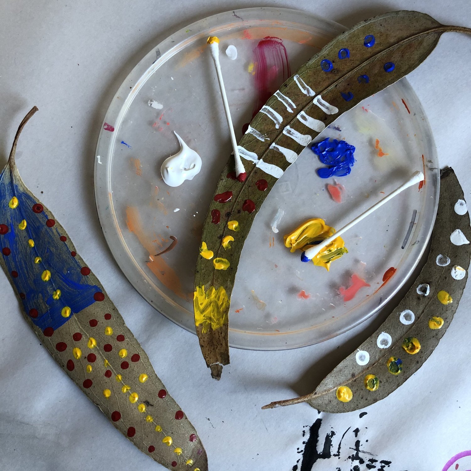 Collect & create — little bluebirds