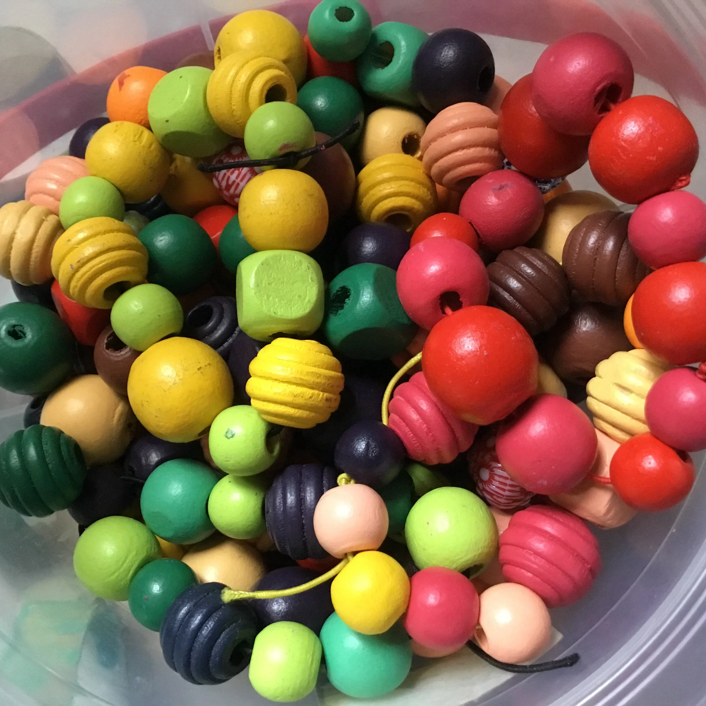 Threading for little fingers — little bluebirds