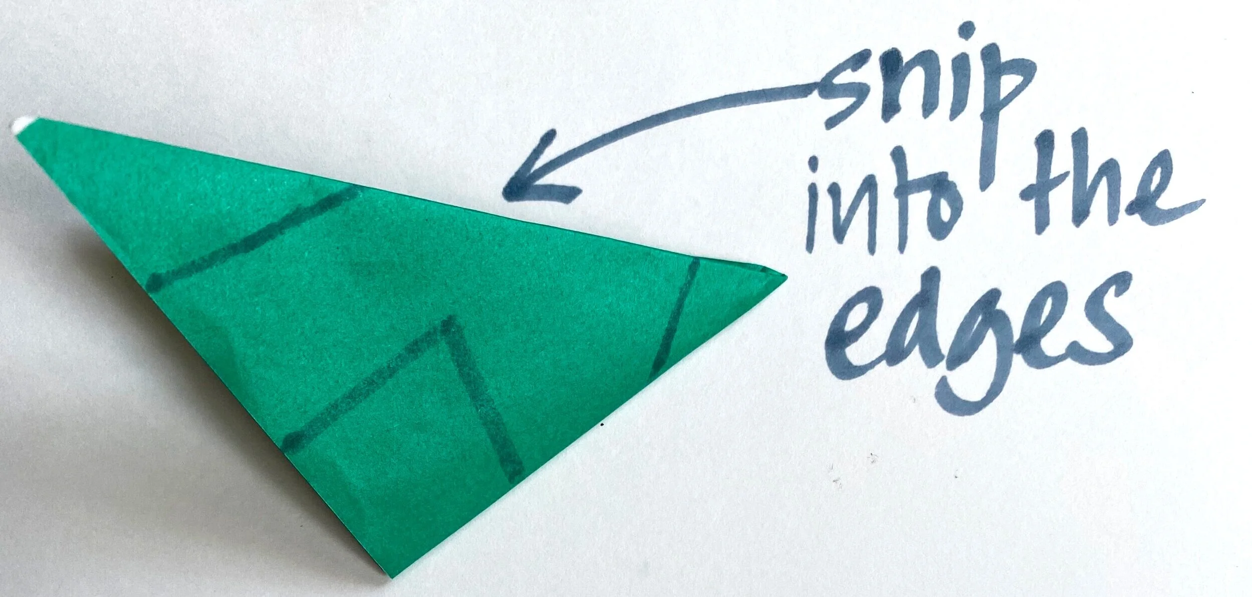 Snip, snip, snowflakes! — little bluebirds