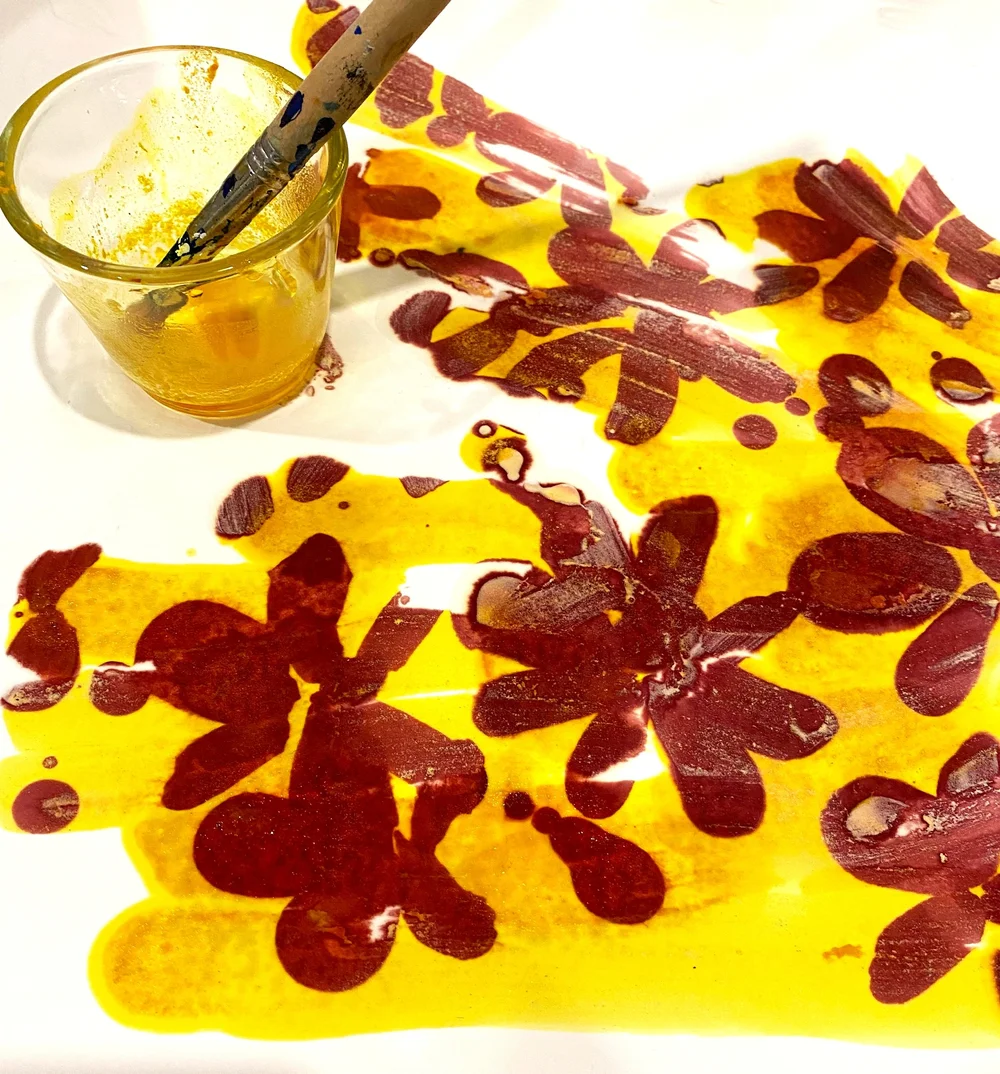 Easy invisible ink — little bluebirds