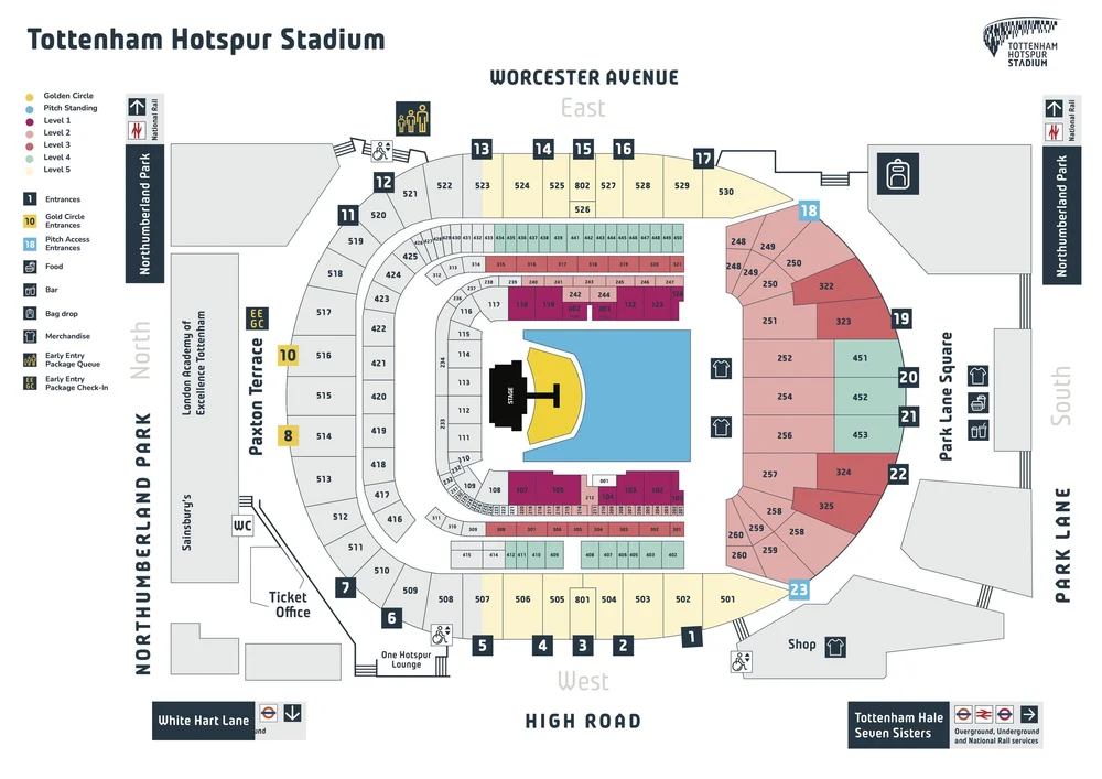 TOTTENHAM HOTSPUR STADIUM — Marshall Arts Ltd