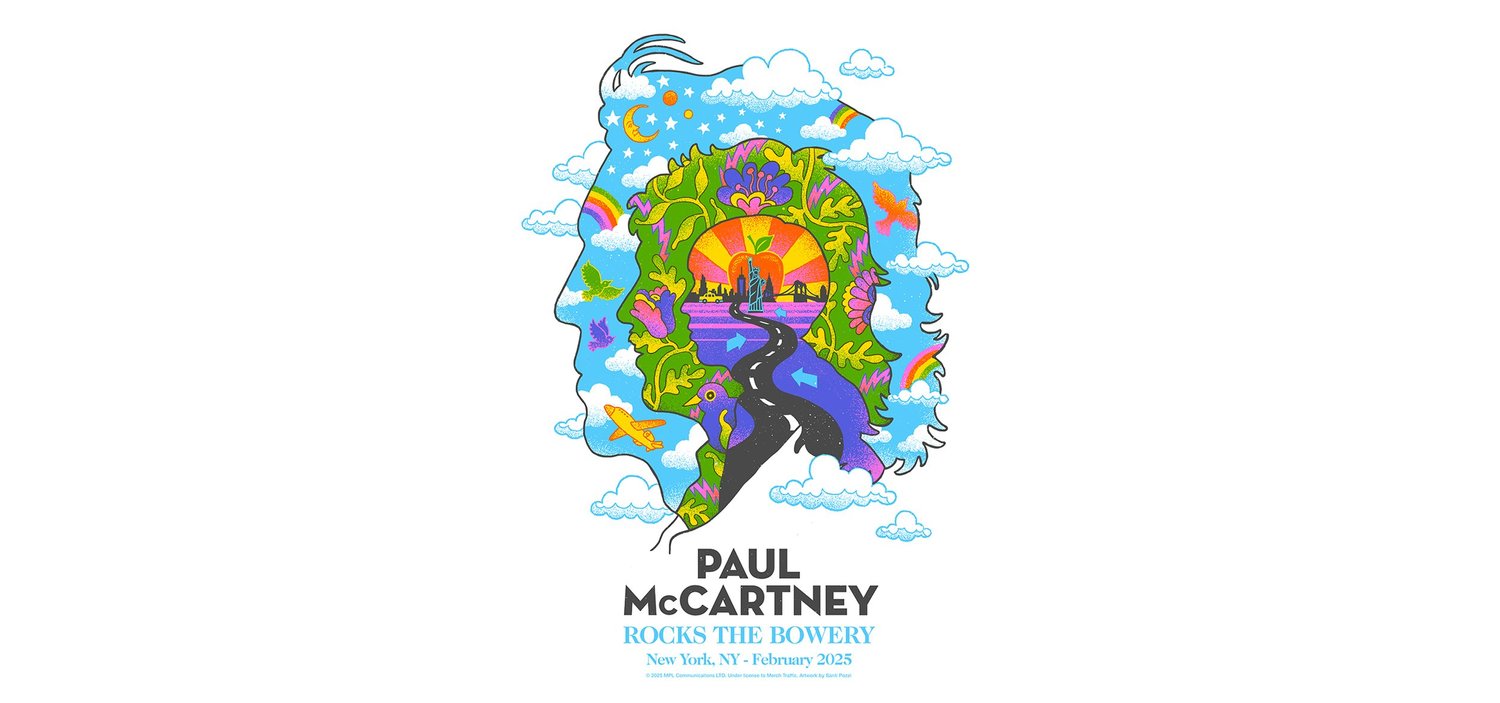 PAUL McCARTNEY ROCKS THE BOWERY — Marshall Arts Ltd