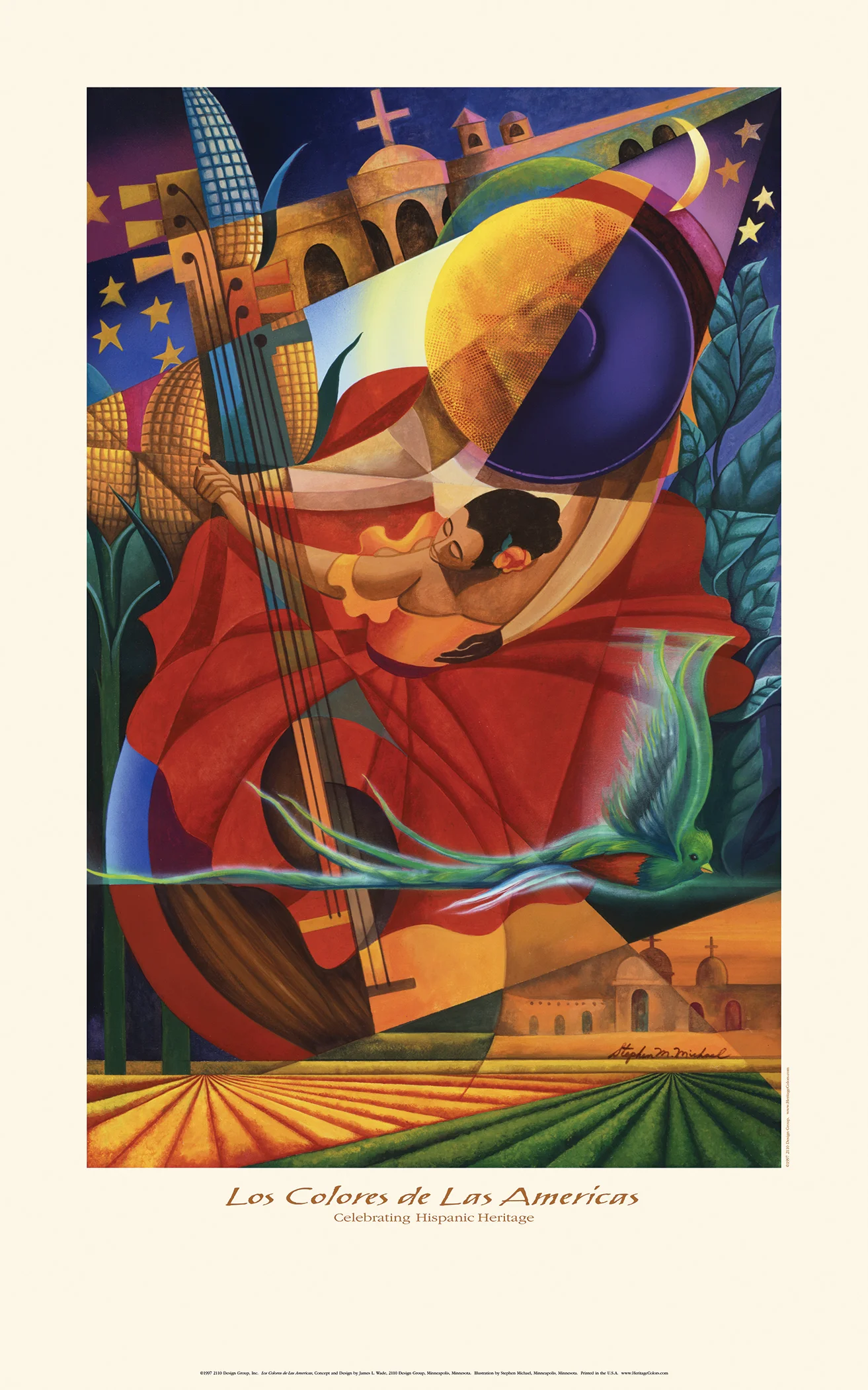 Hispanic-Latino Heritage Poster — HeritageColors