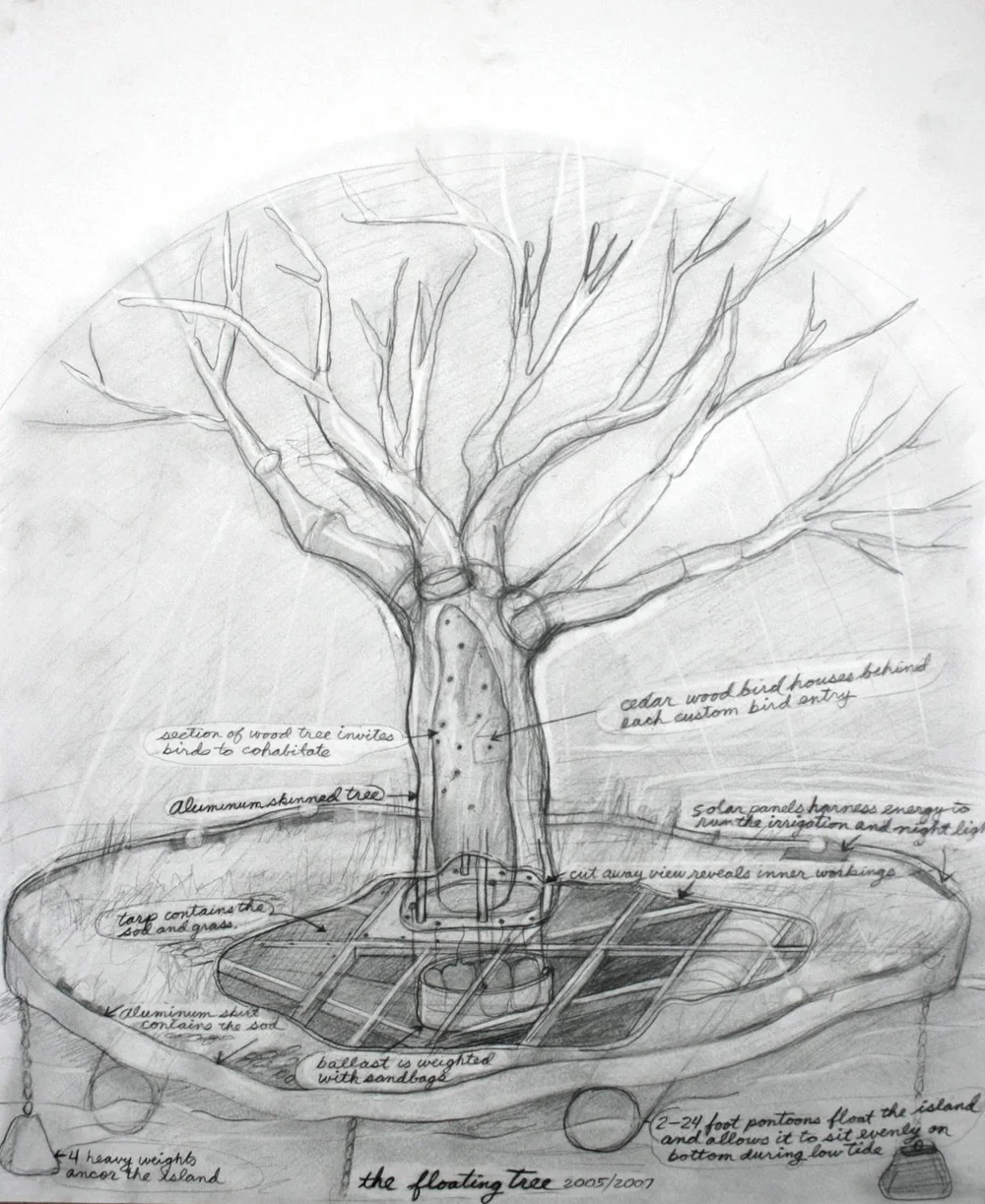 Floating Tree — Chico MacMurtrie