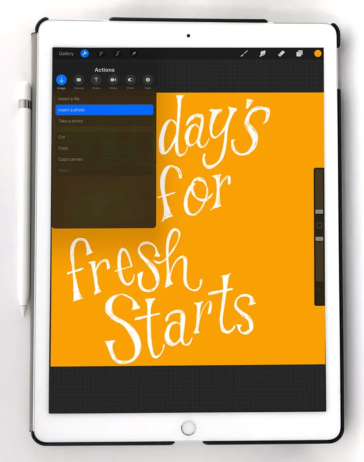 Add Texture To Your Artwork Using The Procreate App | Olive Blossom Designs