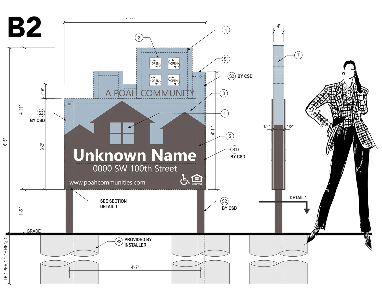 SIGNAGE — Basis of Design