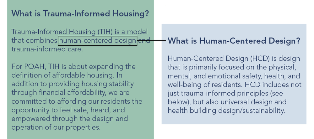TRAUMA-INFORMED HOUSING — Basis of Design