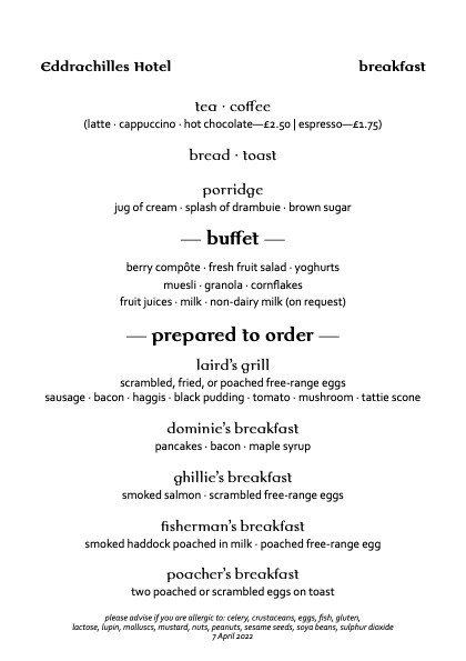 Eddrachilles Hotel with Restaurant in Sutherland | by Scourie