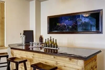 Creative Ideas for a Unique and Fun At-Home Bar | House to Home Organizing