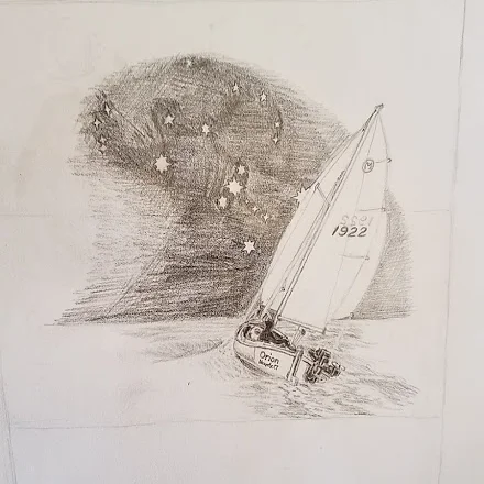 Custom Hatchboards — O'Day Mariner #1922, "Orion"