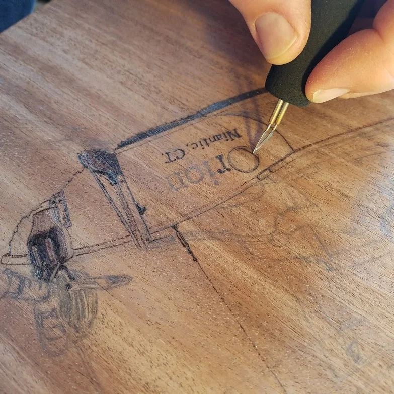 Custom Hatchboards — O'Day Mariner #1922, "Orion"