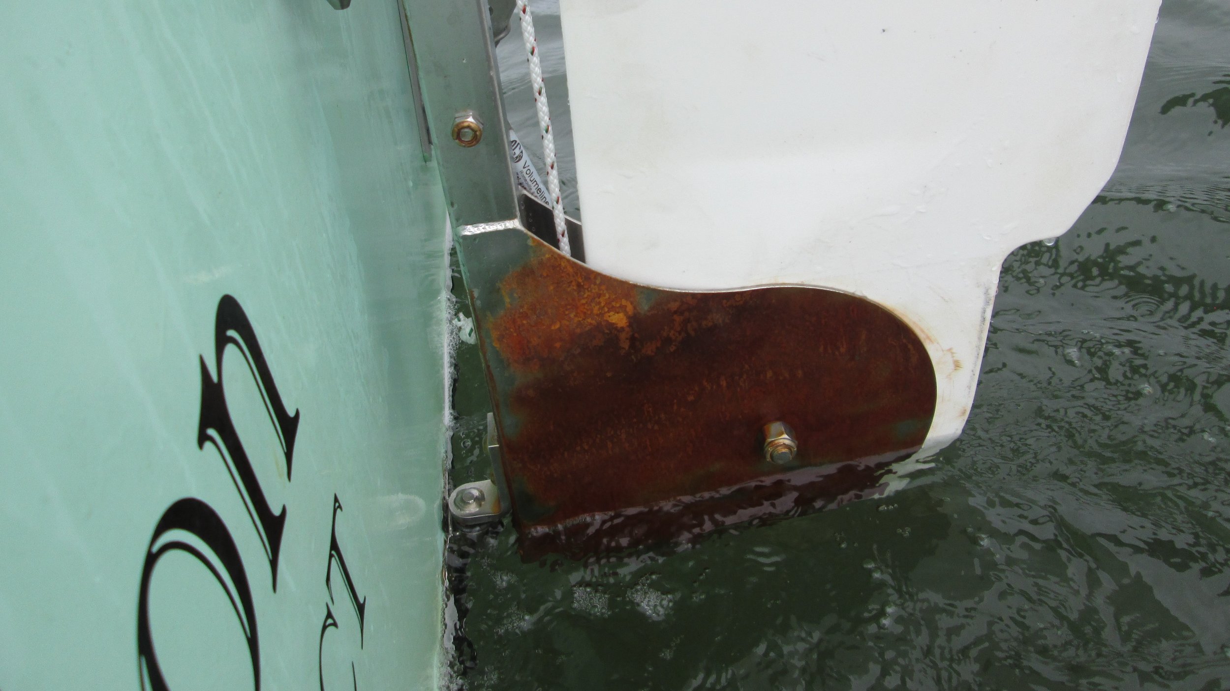 Rudder Problems — O'Day Mariner #1922, "Orion"