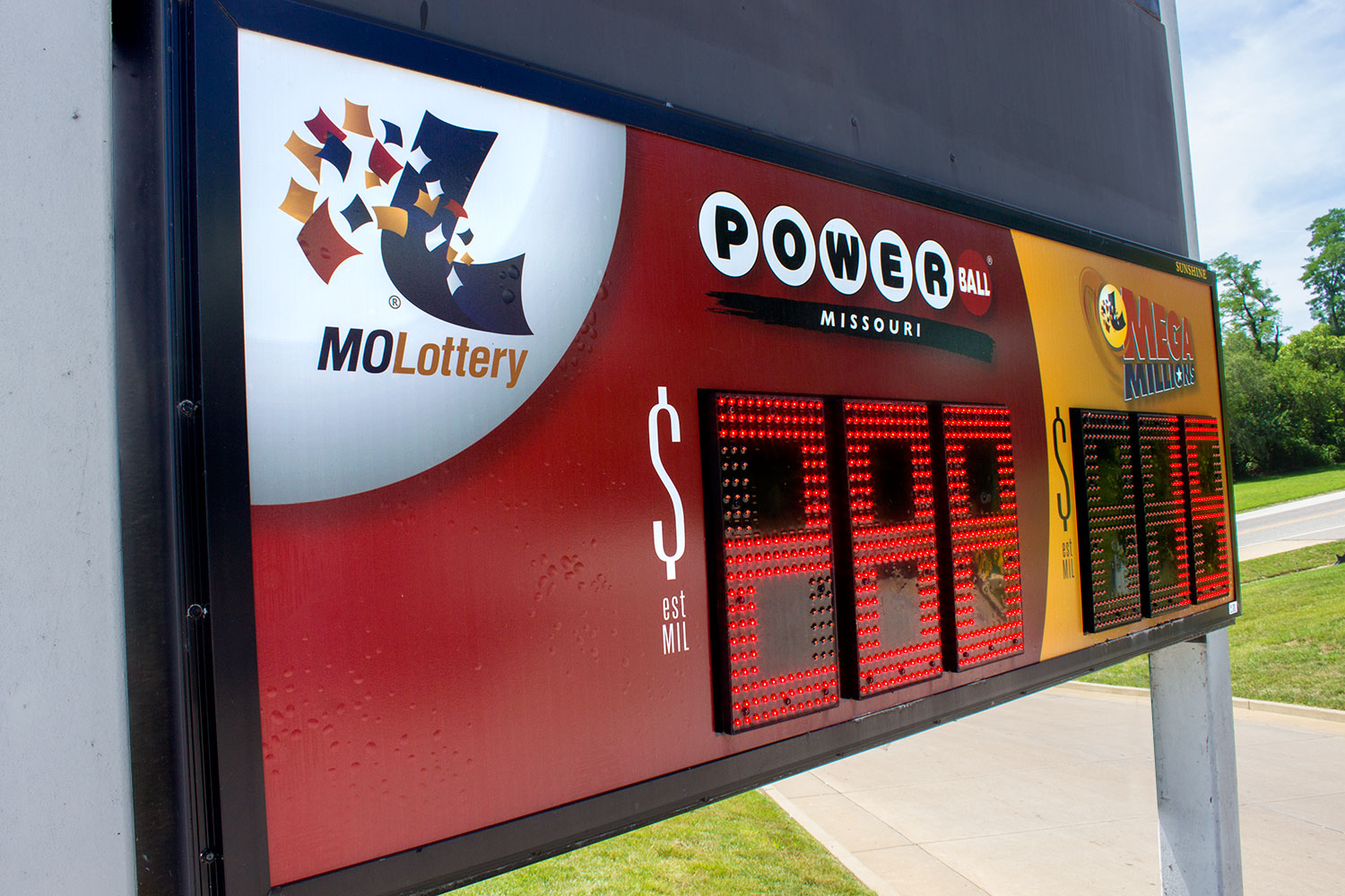 LED Lottery Signs | Sunshine Electronic Displays