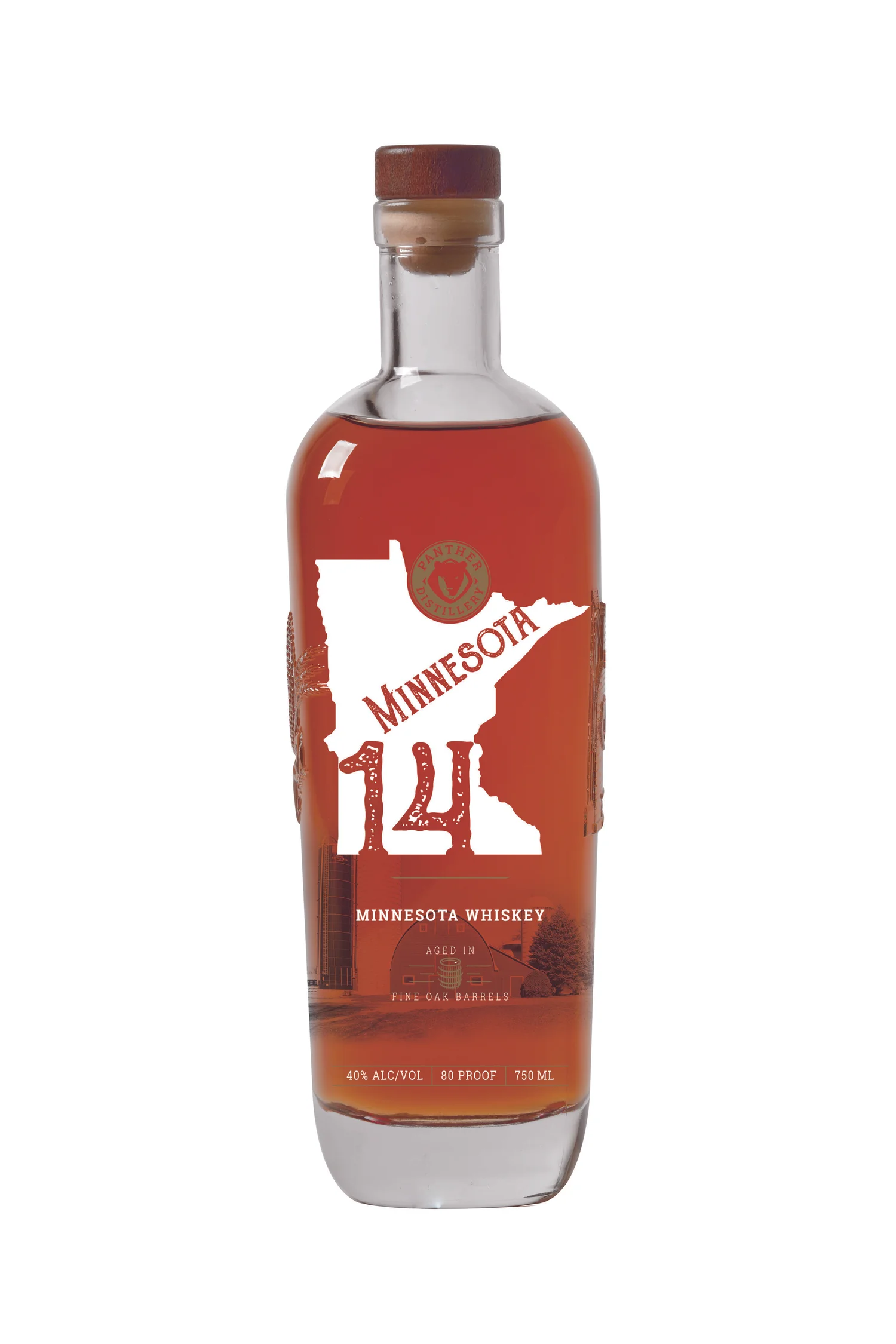 Minnesota 14 Whiskey — Panther Distillery