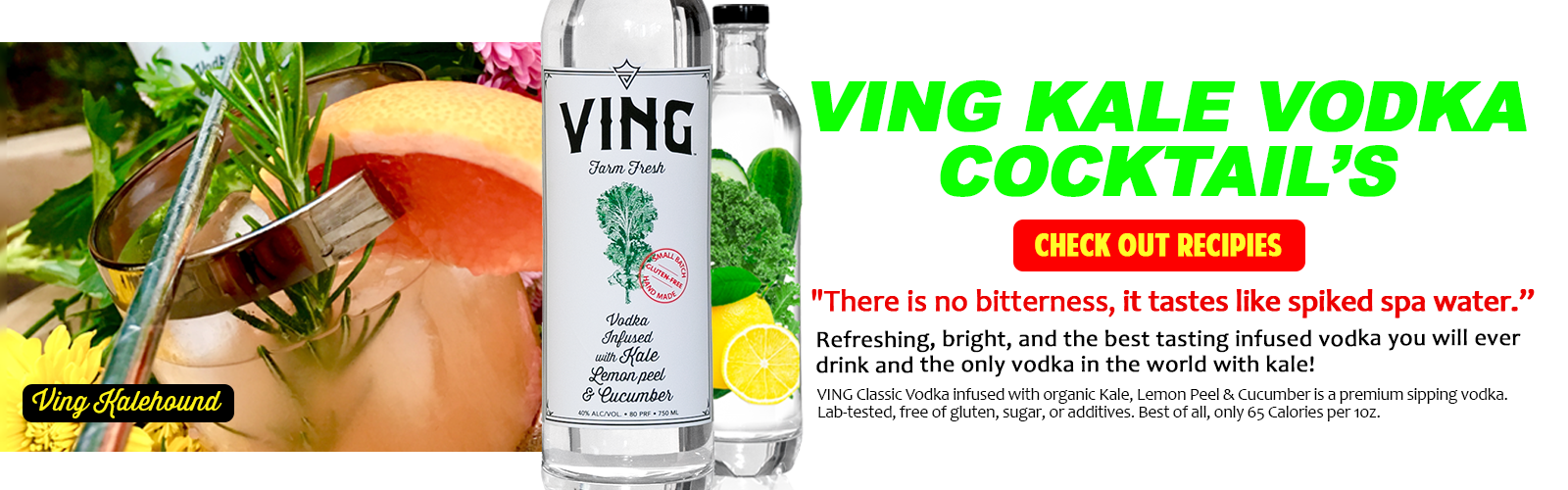 VING VODKA® - World’s Cleanest Vodka®