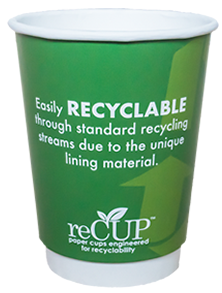 Printed Cups USA - reCUP Double Wall Cups