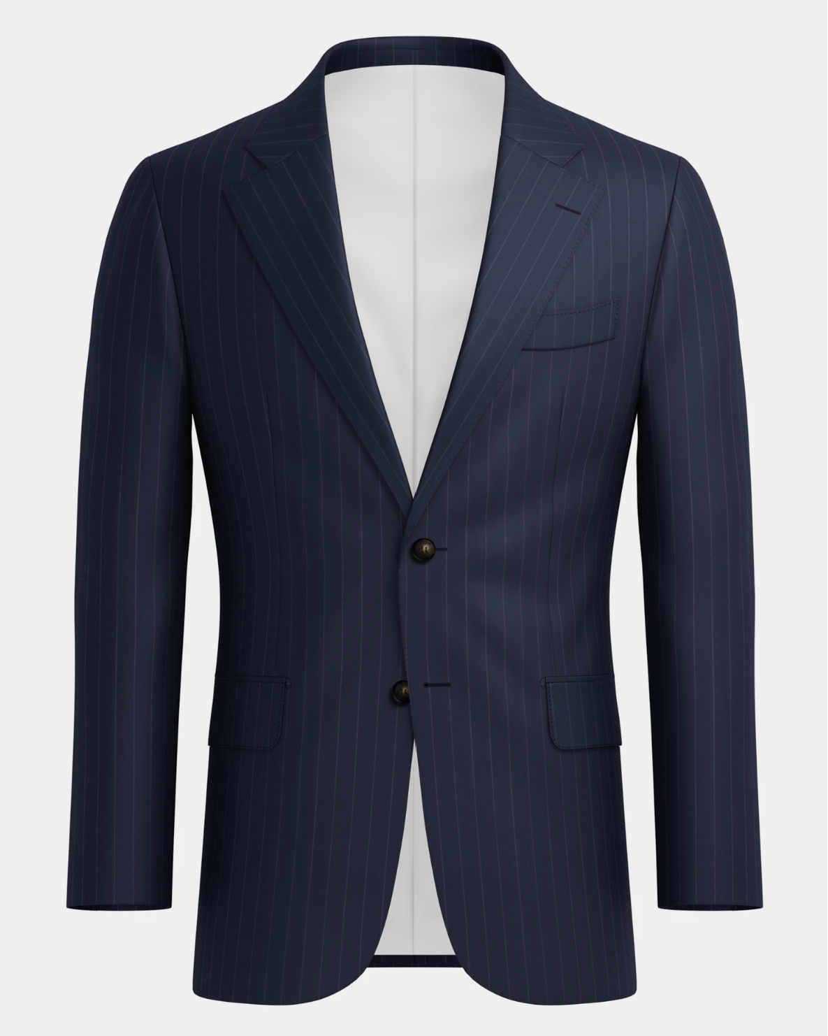 S63-2719 Navy Blue Pinstripes — SUITYOURSELF