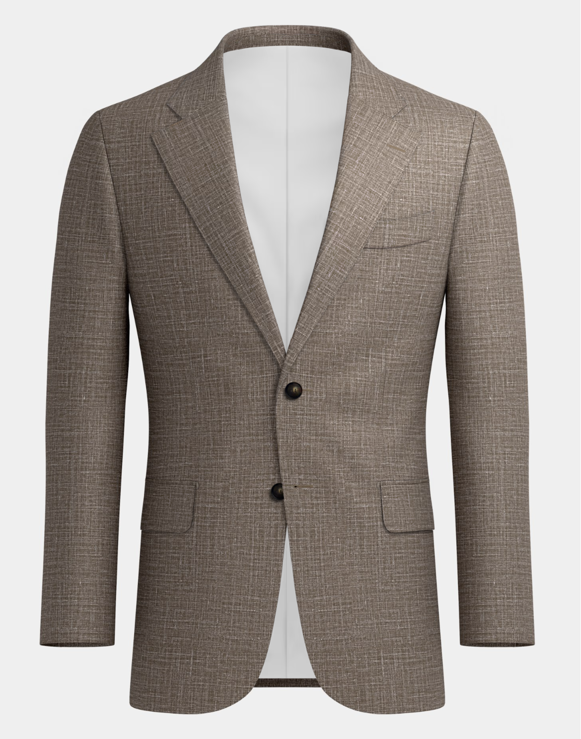 MK.BWLS-18 Oatmeal Wool-Silk-Linen — SUITYOURSELF