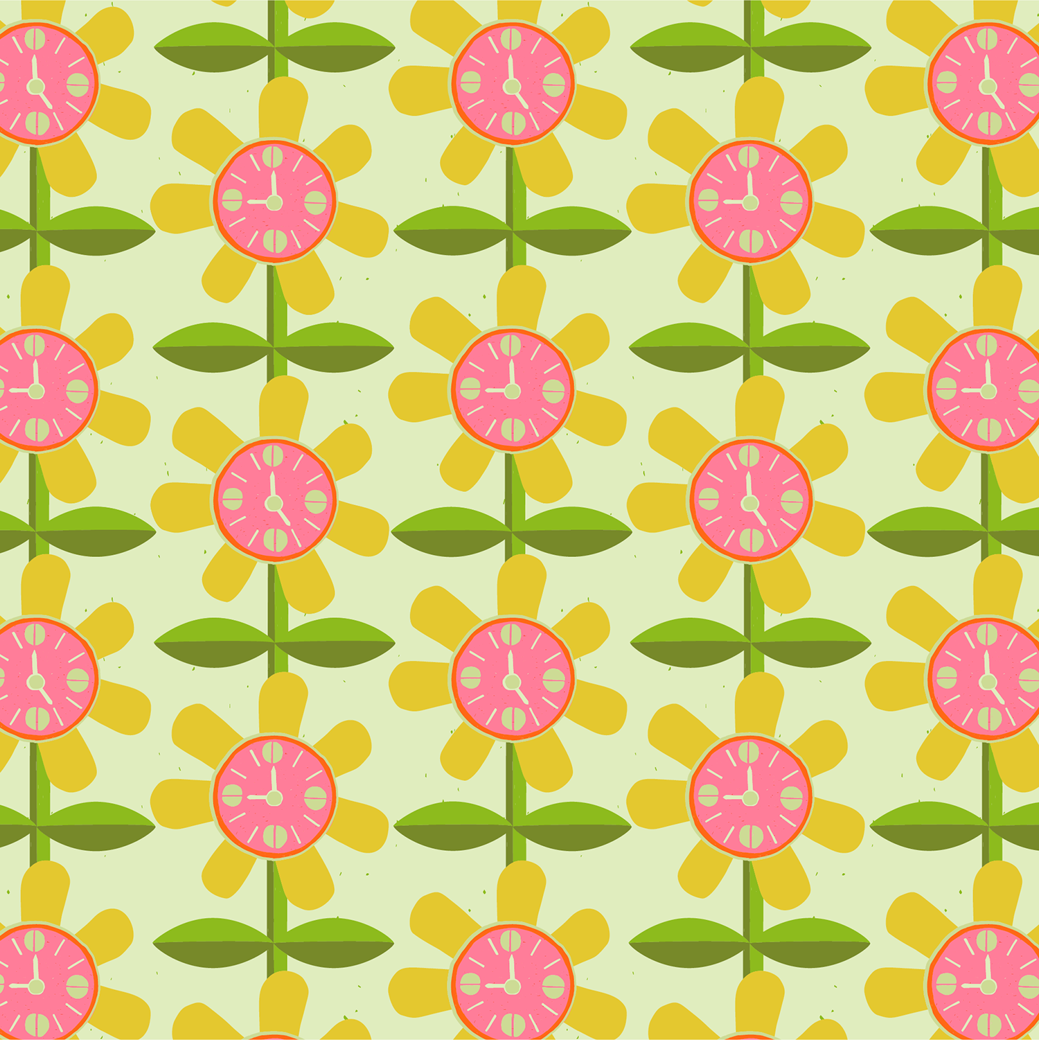 Lysa Flower Designer of Sunshiny Retro Modern Patterns + Patterns