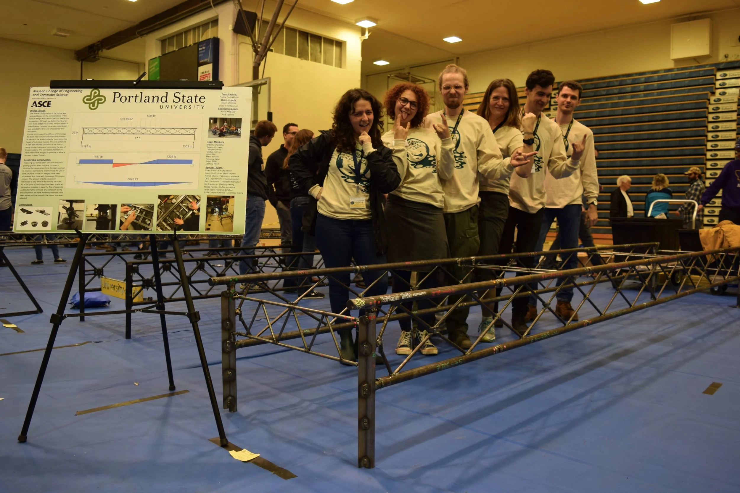 PSU Steel Bridge Team Performs Well at Nationals — ASCE OR