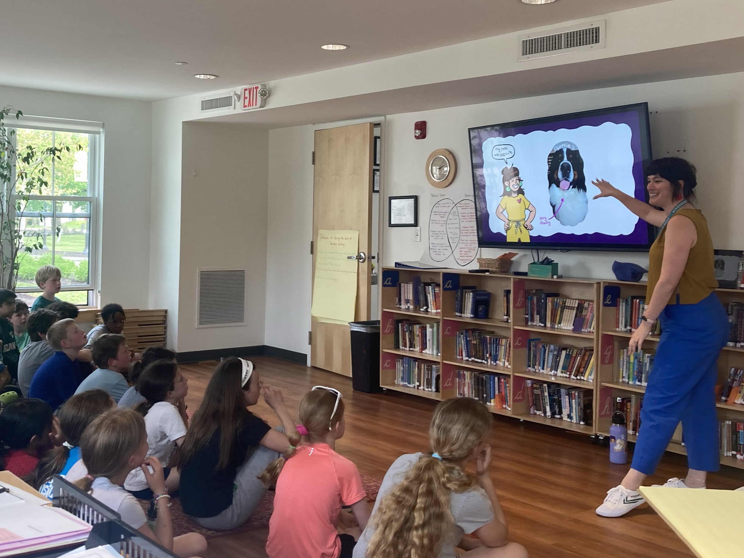 Sarah Sax — School Visits