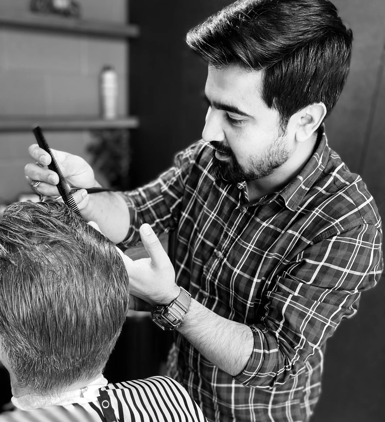 Our Barbers — The Ugly Barber