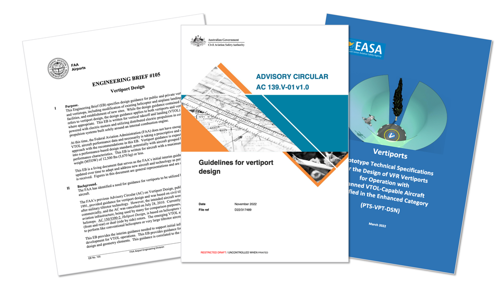 Navigating Vertiport Design Specifications — The Runway Centreline