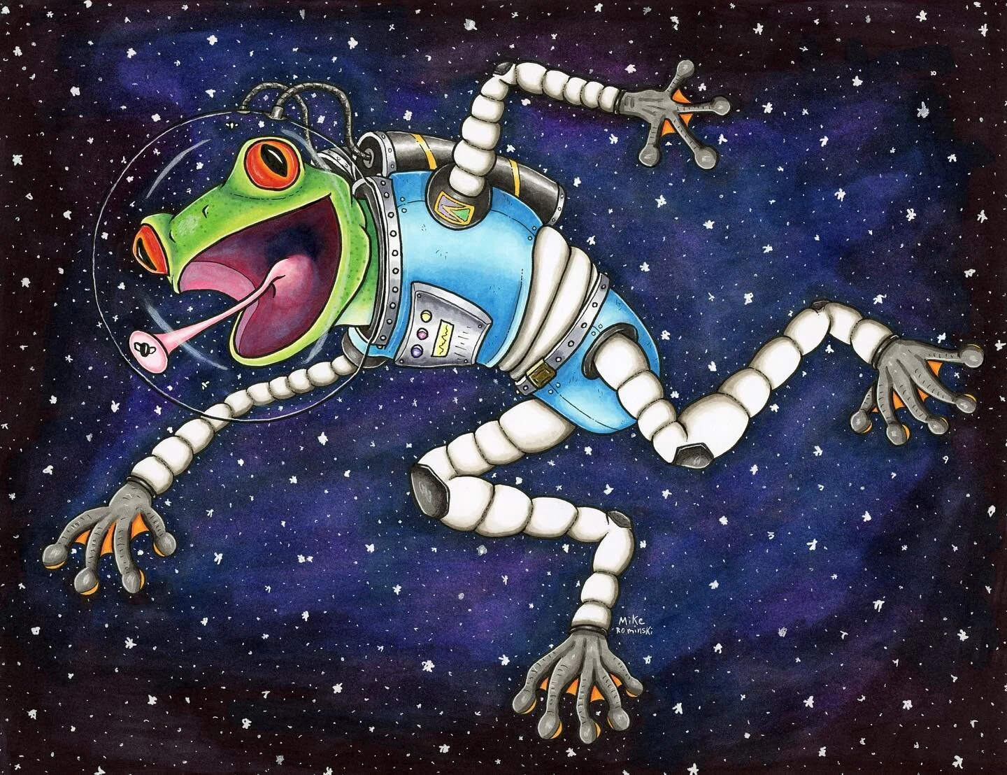 Nasa Space Frog