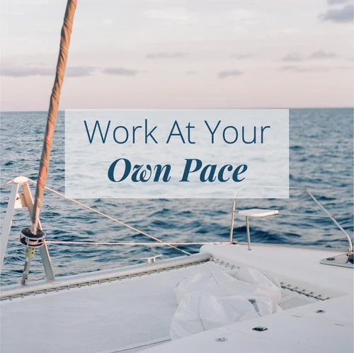 You're Not Behind...You're Actually Ahead — Anne LaFollette Art