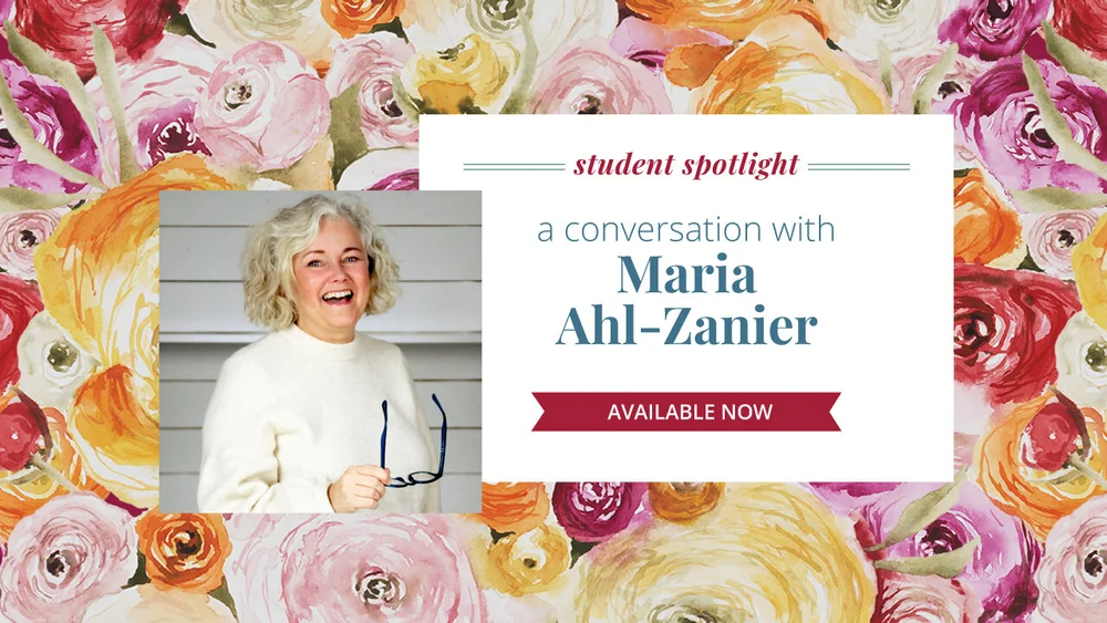Summer Spotlight Series. Meet Maria Ahl-Zanier — Anne LaFollette Art