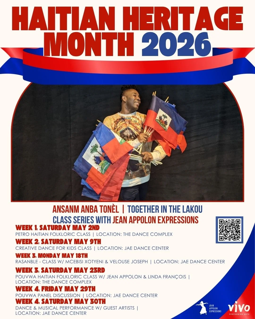 Haitian Heritage Month — Jean Appolon Expressions